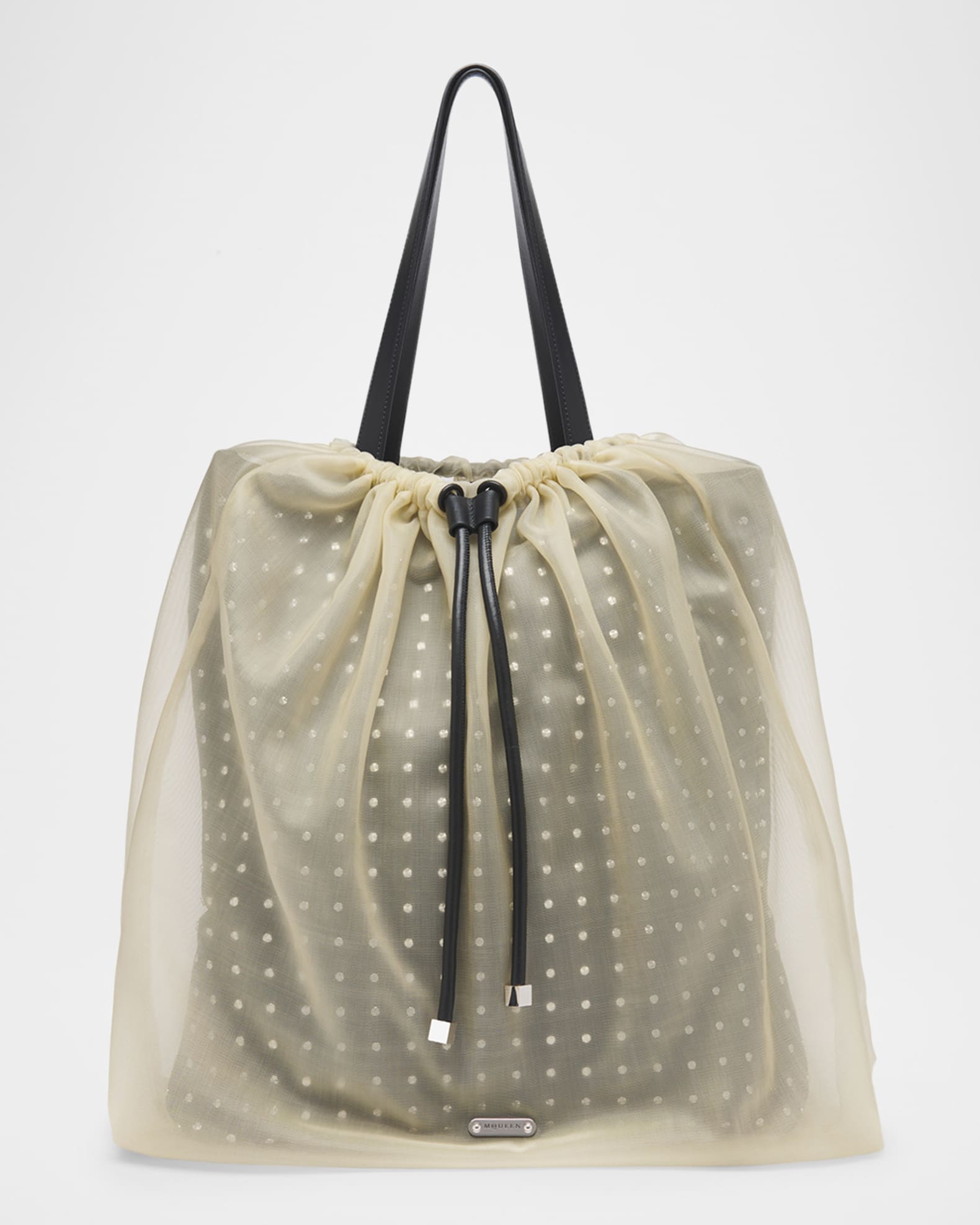 Alexander McQueen Nebula Crystal Mesh Tote Bag | Neiman Marcus