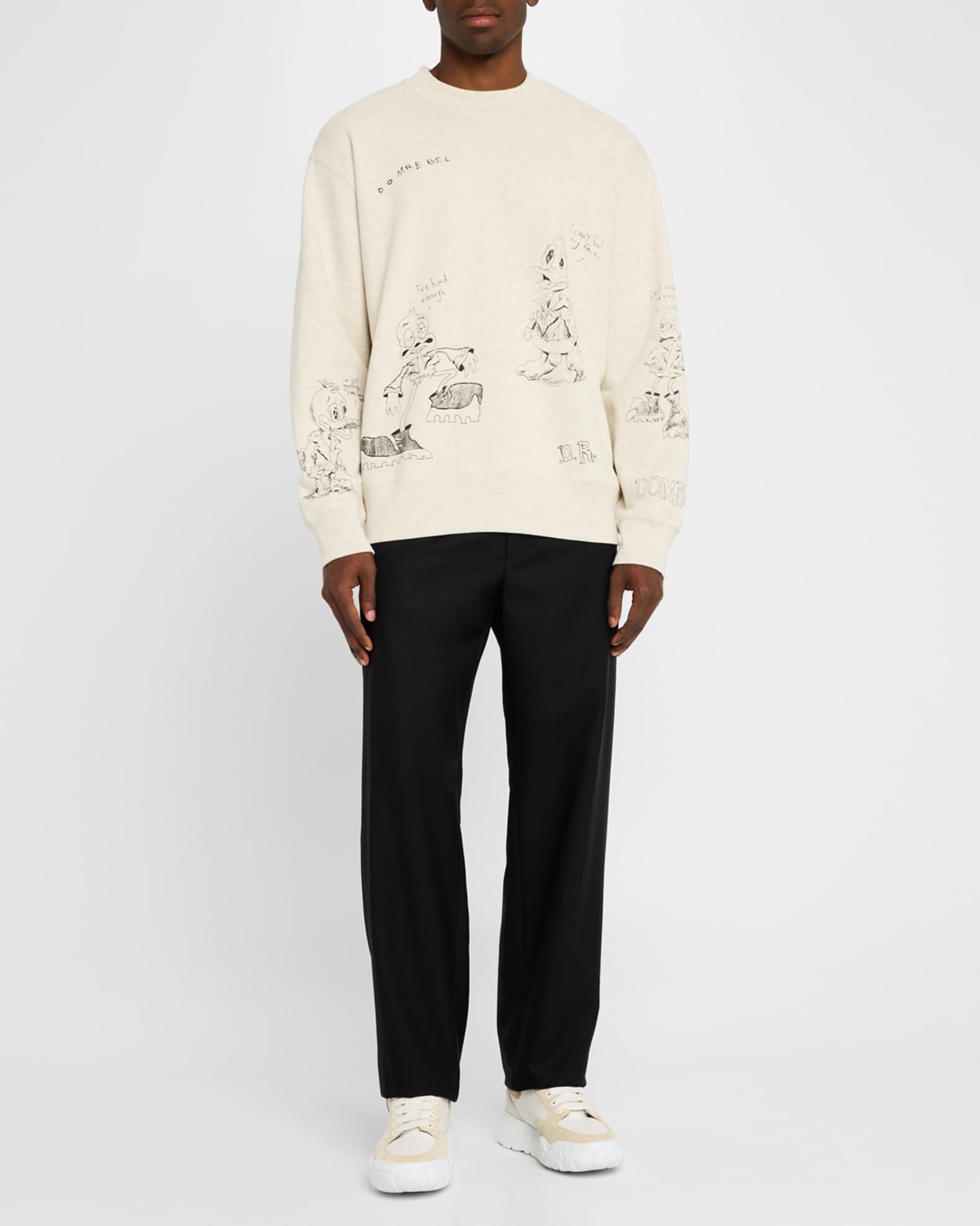 Domrebel Men's Quack Sweatshirt | Neiman Marcus