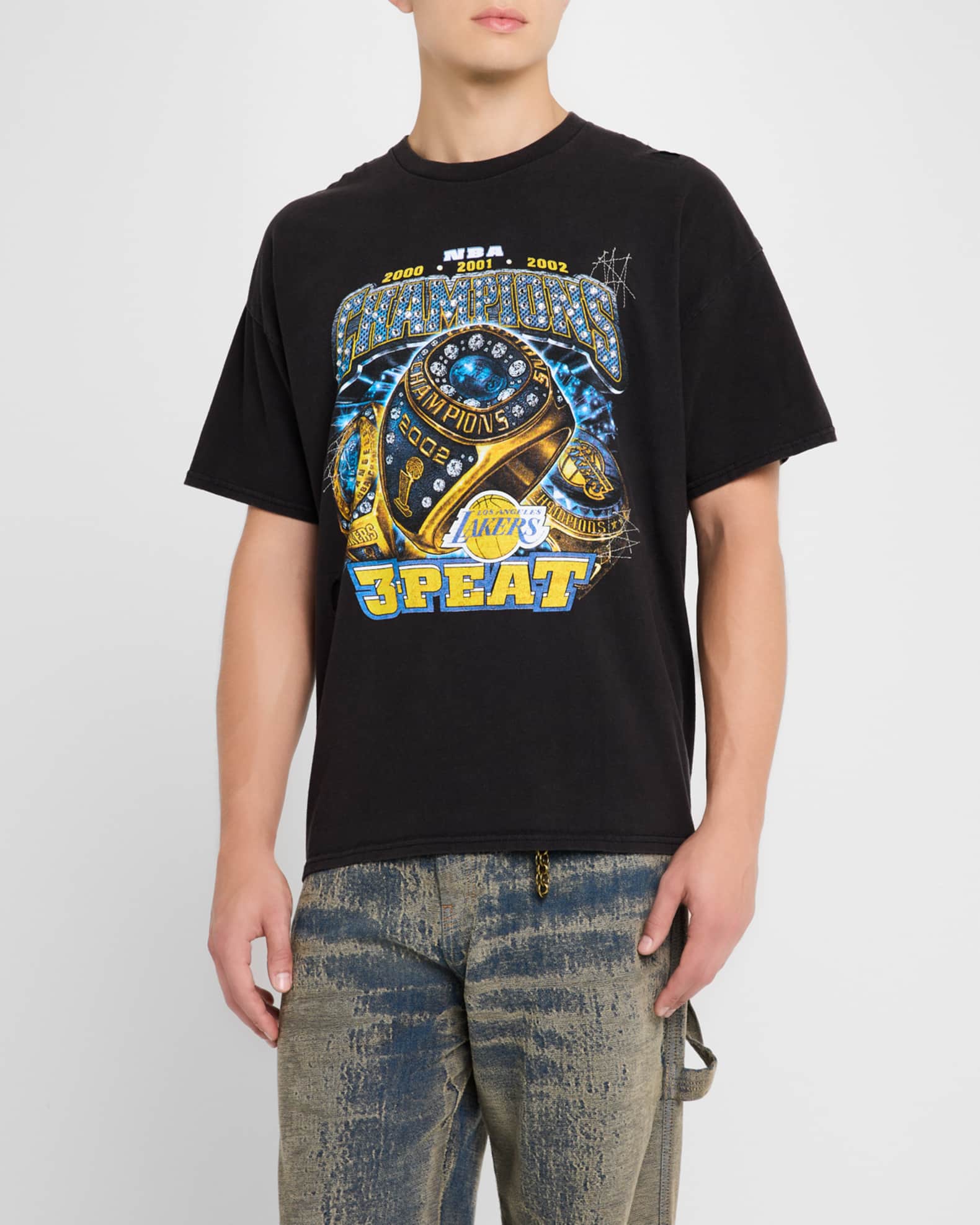 Domrebel Men's VTG 3PEAT T-Shirt | Neiman Marcus