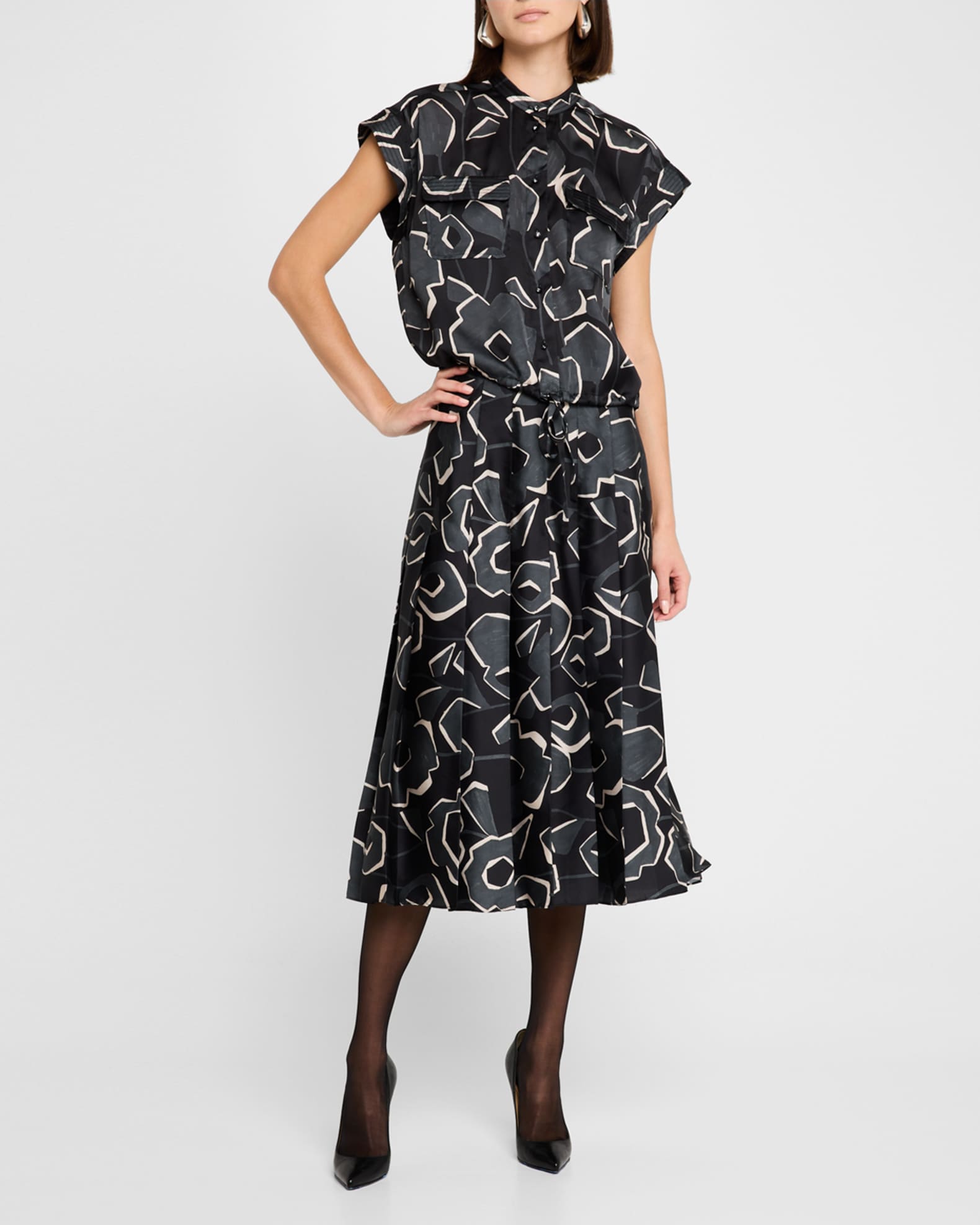Cubist Floral-Print Collection | Neiman Marcus