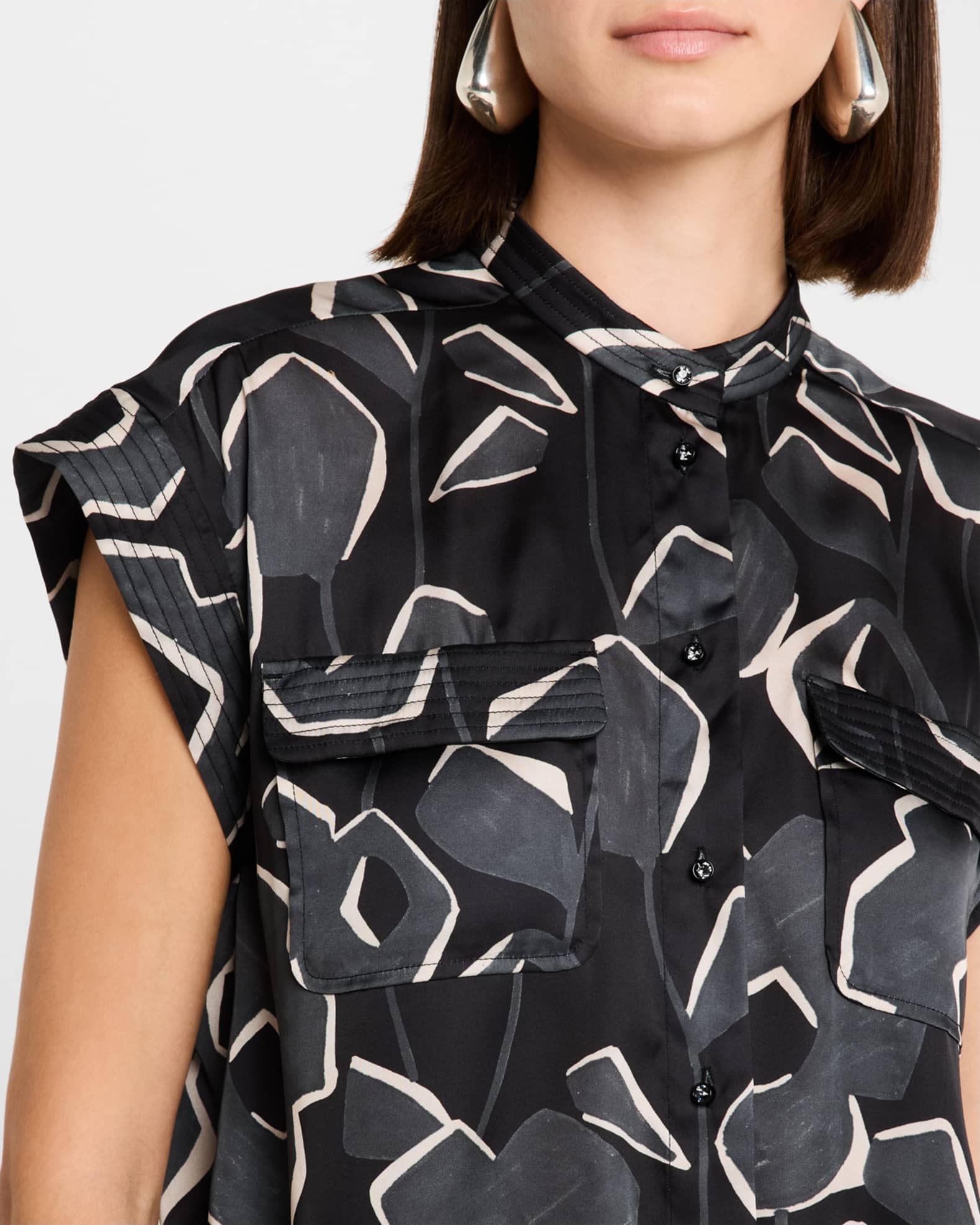 Cubist Floral-Print Collection | Neiman Marcus