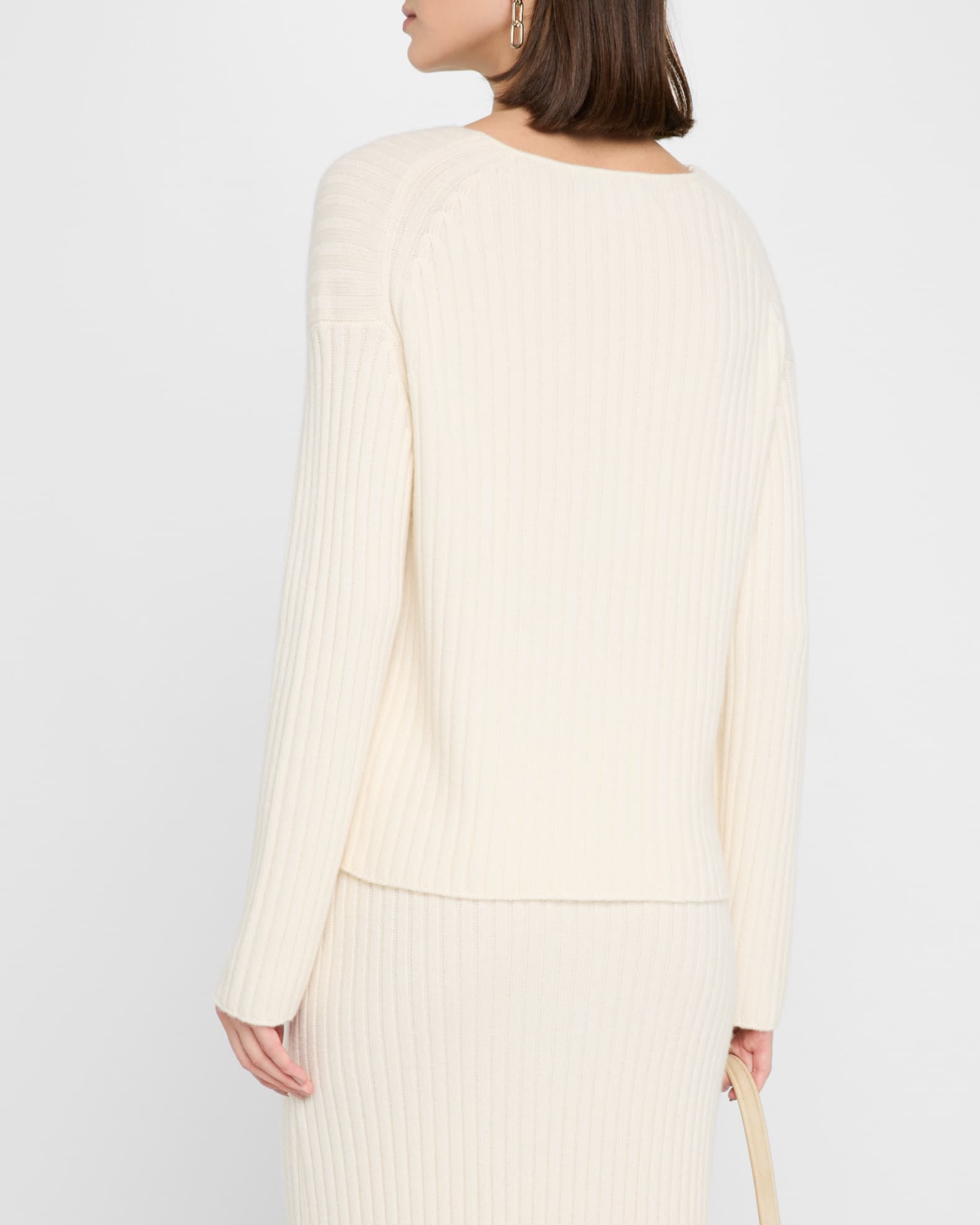 arch4 Gemma Ribbed Cashmere Sweater | Neiman Marcus