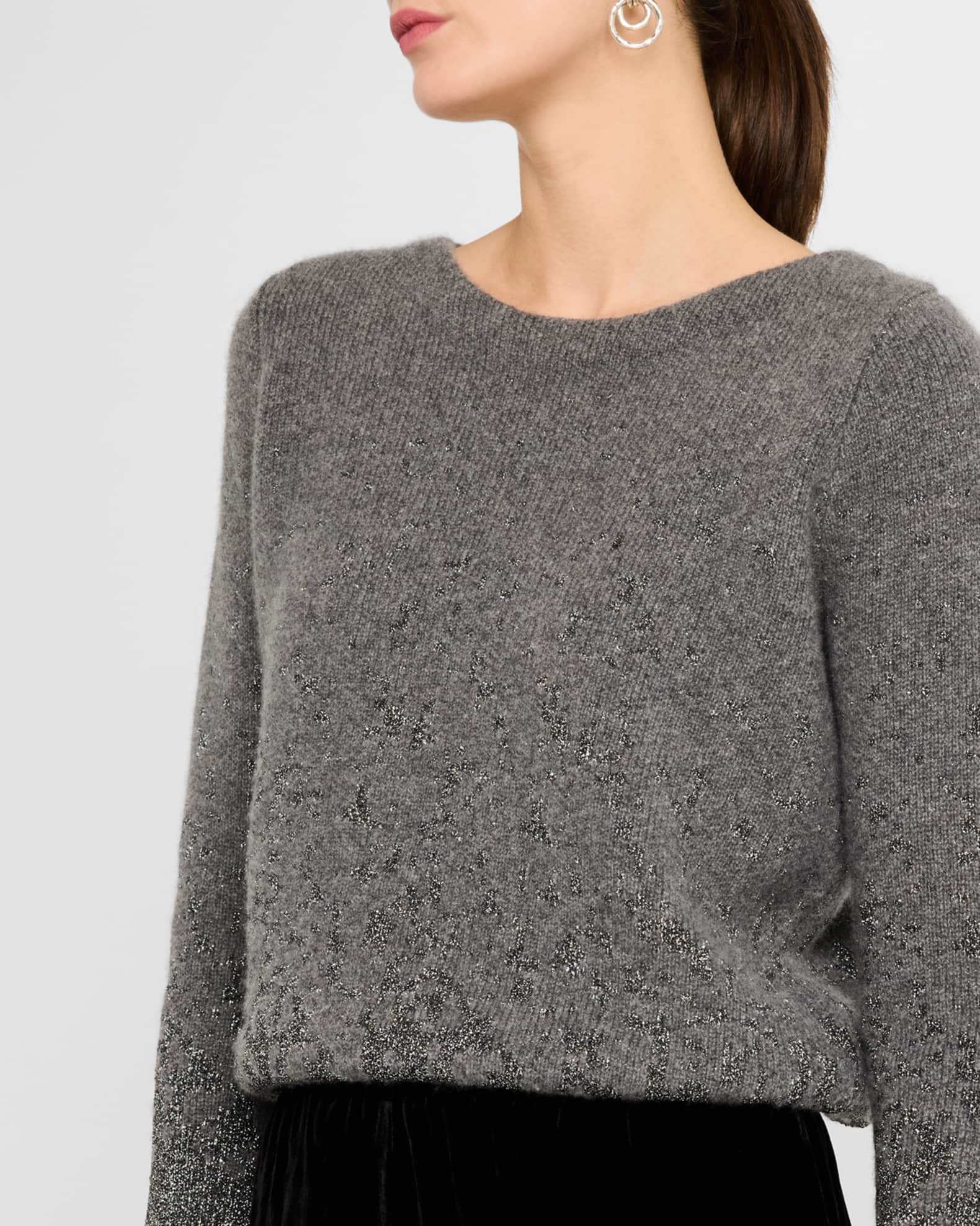 TSE Cashmere Cashmere Ombre Shimmer Sweater | Neiman Marcus