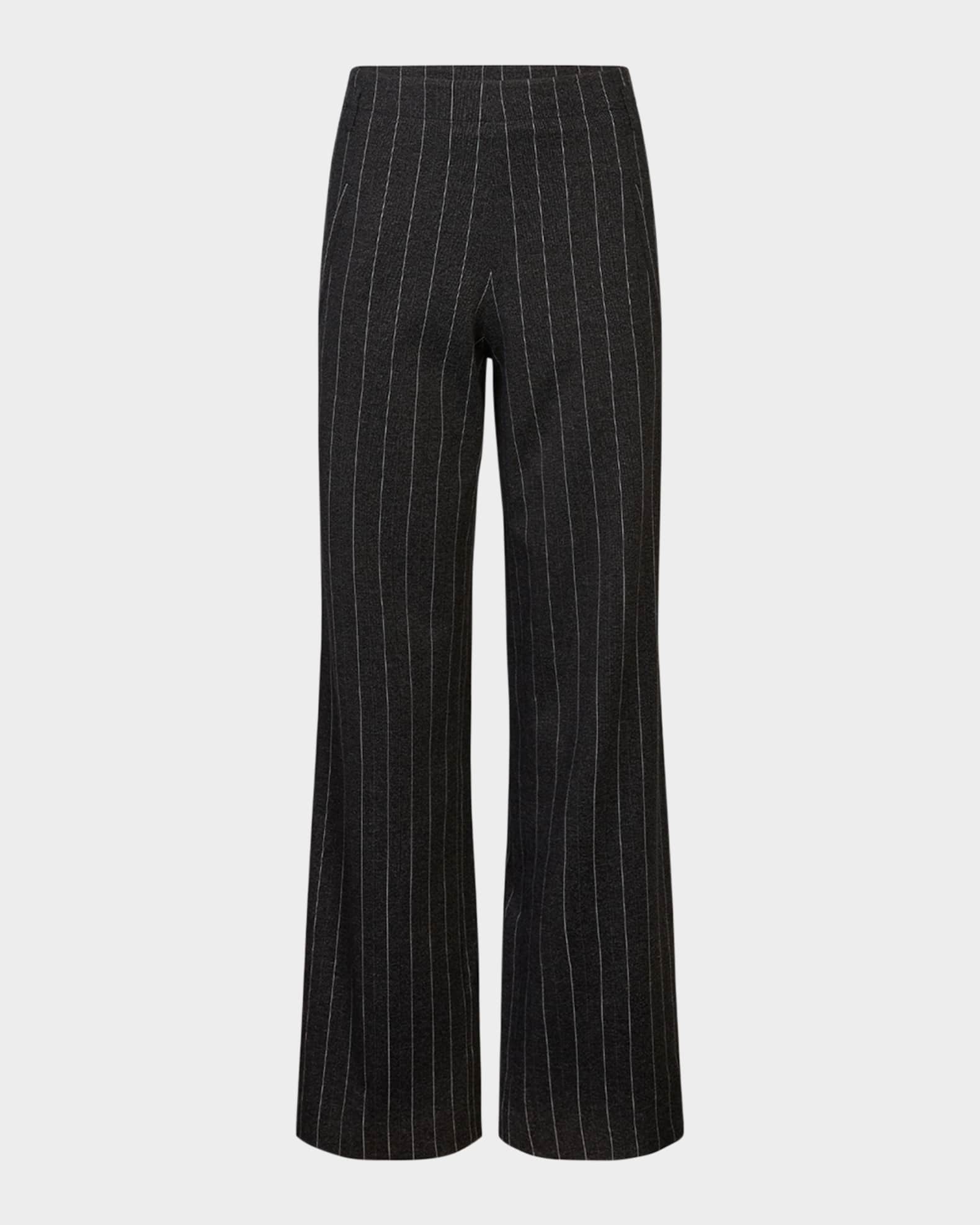 Anne Fontaine Princeton Striped Tie-Waist Pants | Neiman Marcus