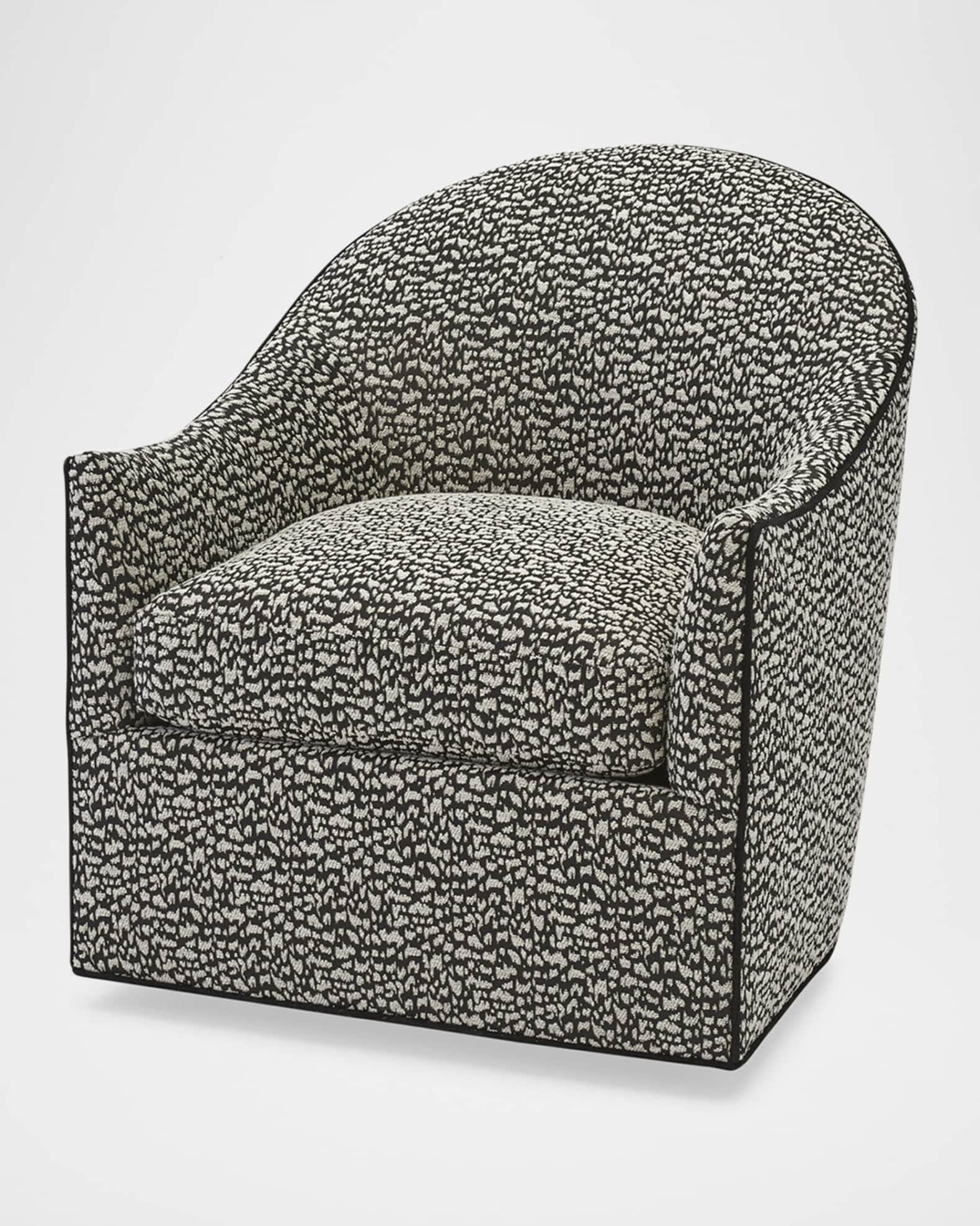 Massoud Garvey Swivel Chair | Neiman Marcus