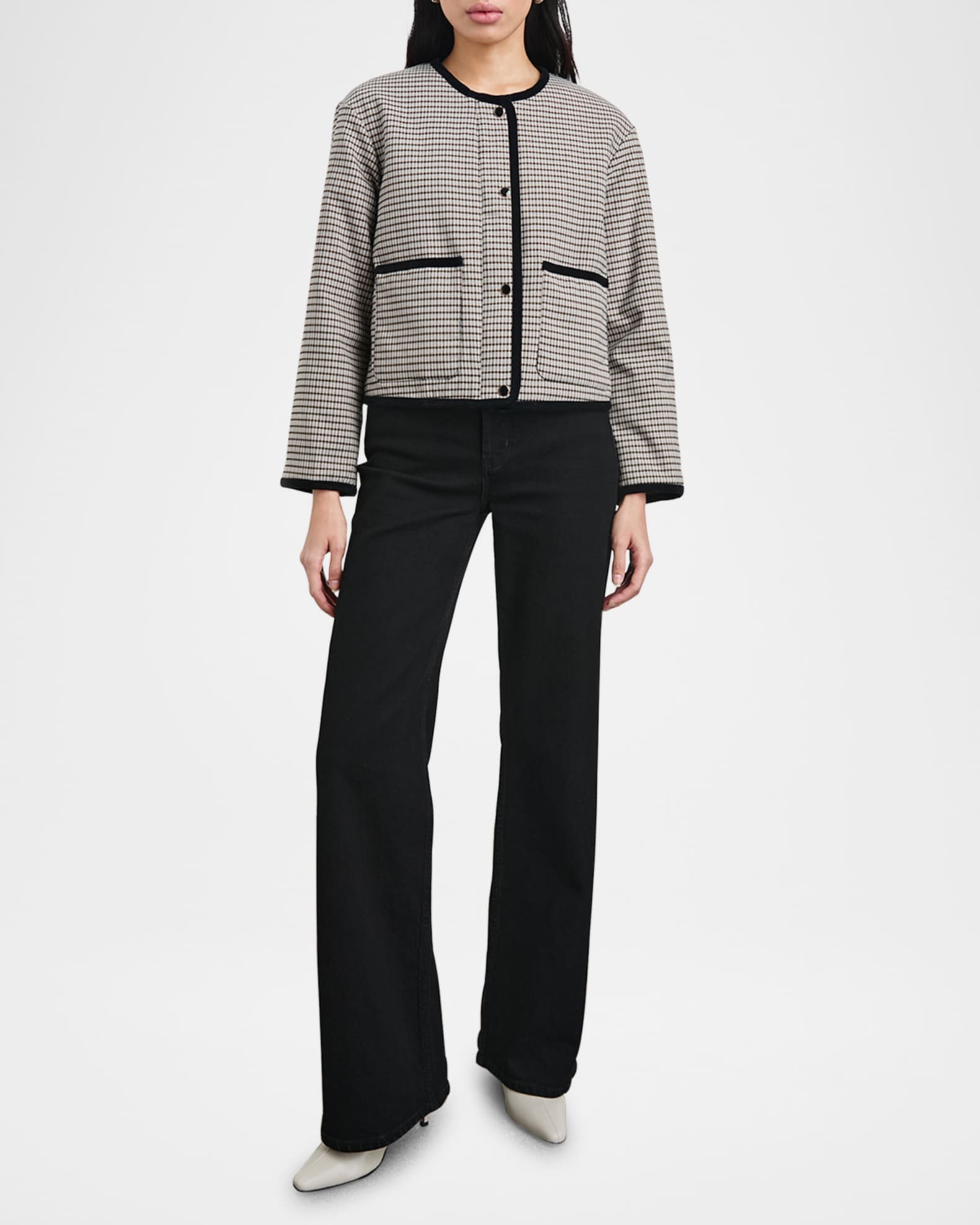 Rails Nota Check Quilted Jacket | Neiman Marcus