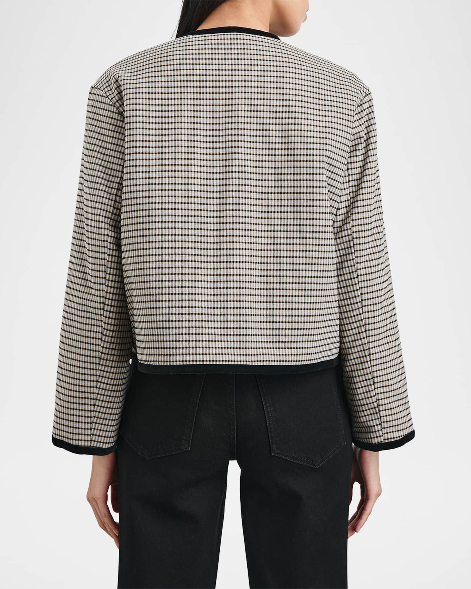 Rails Nota Check Quilted Jacket | Neiman Marcus