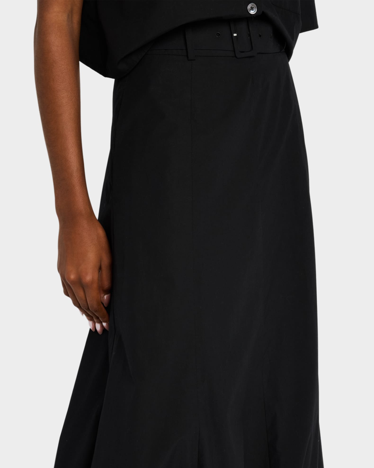 TWP Phaedra Is Her Name Balloon-Hem Maxi Skirt | Neiman Marcus