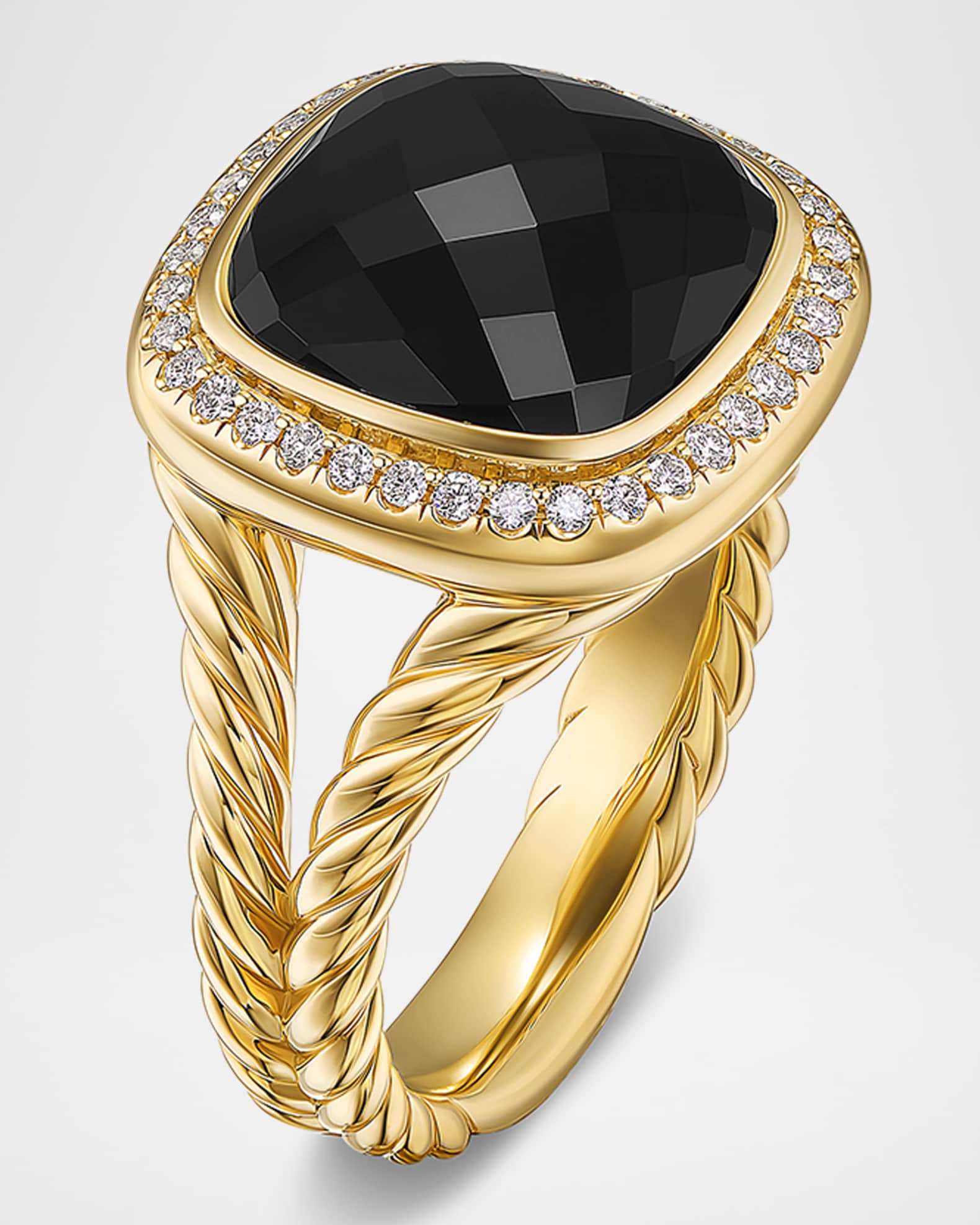 Albion Ring with Gemstones and Diamonds in 18K Gold | Neiman Marcus
