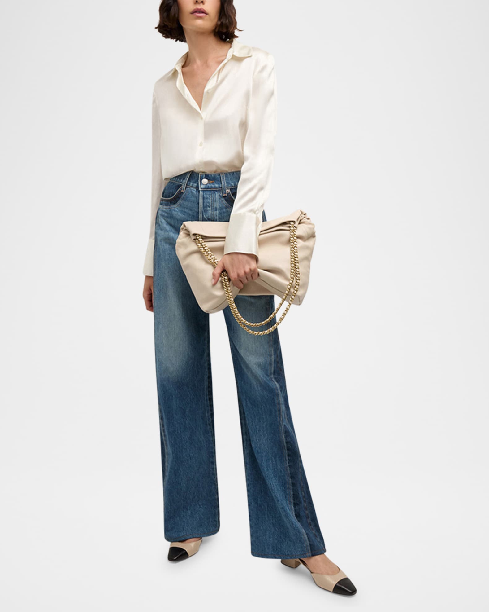 Veronica Beard Veronica Beard Slouch Shoulder Bag | Neiman Marcus