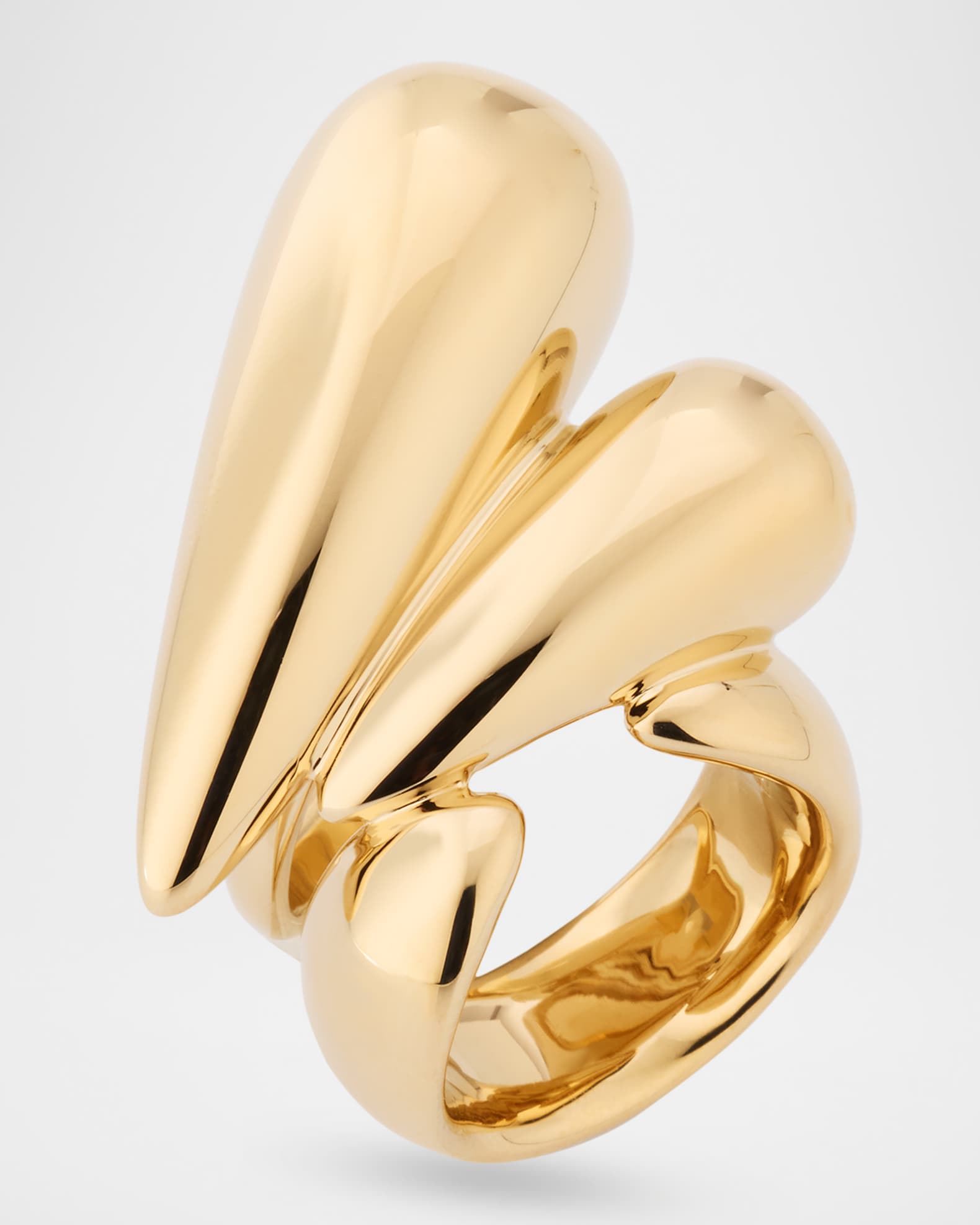 Givenchy Feline Golden Multi Statement Ring | Neiman Marcus