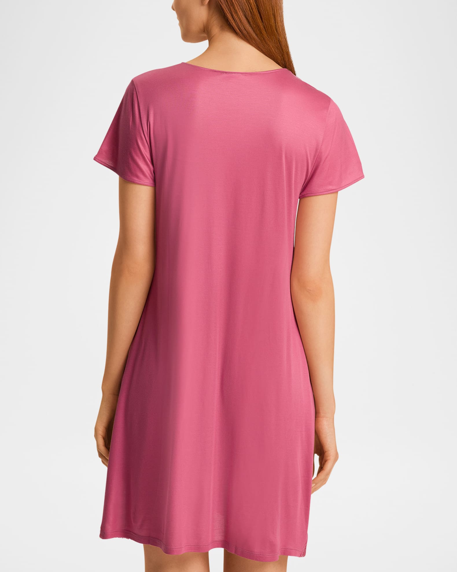 Hanro Eva Lace-Trim Modal Nightgown | Neiman Marcus