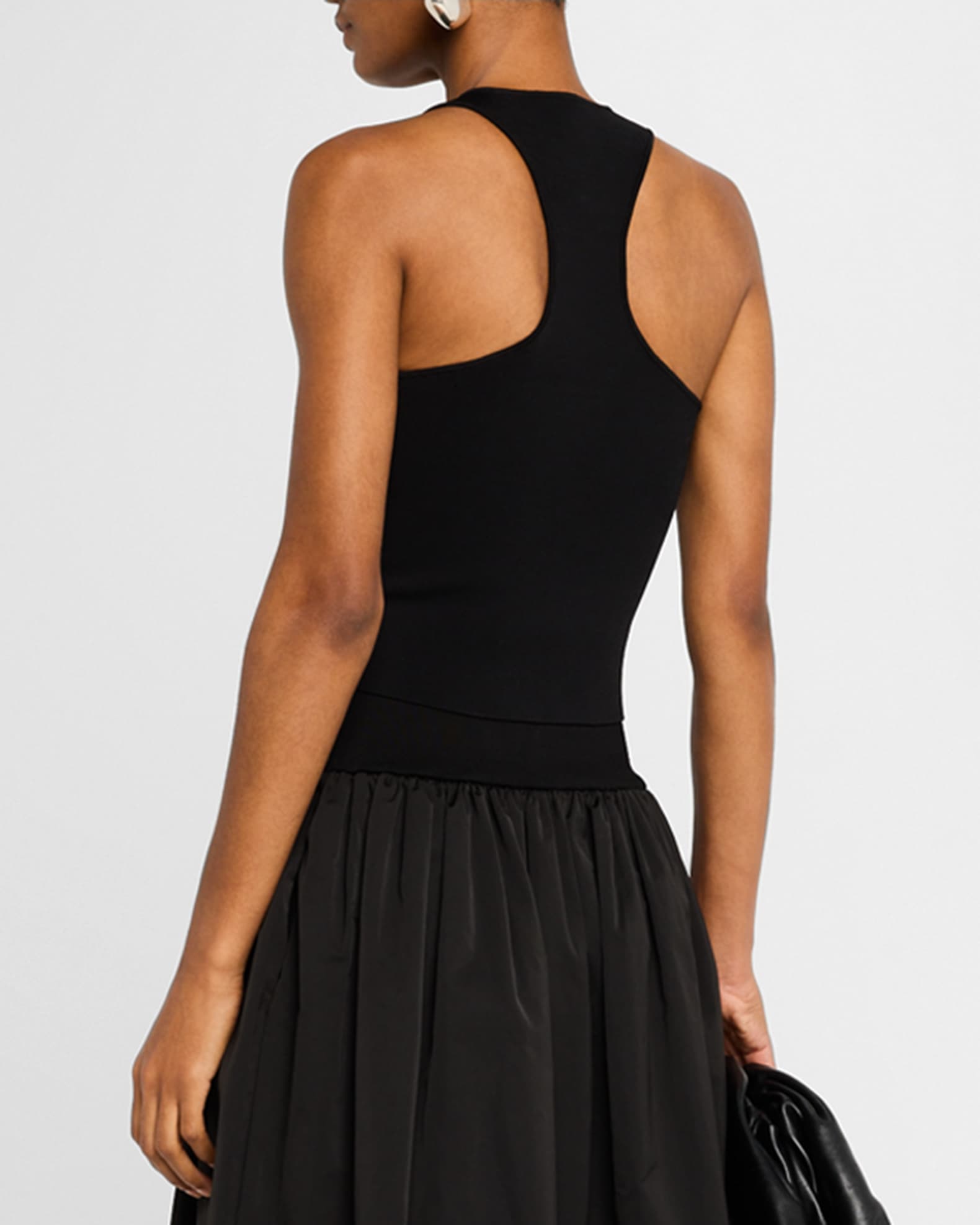 A.L.C. Belle Racerback Crop Top | Neiman Marcus