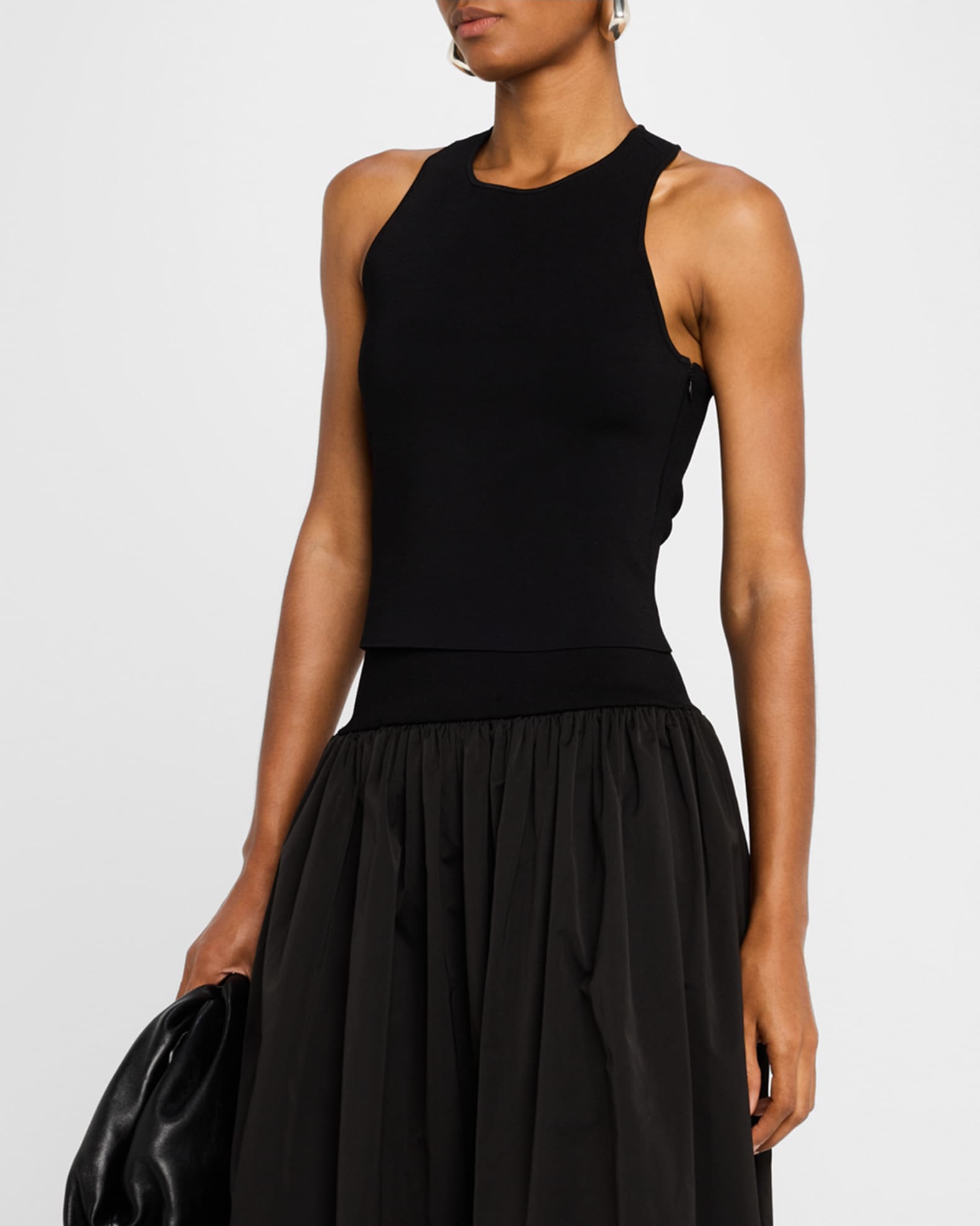 A.L.C. Belle Racerback Crop Top | Neiman Marcus