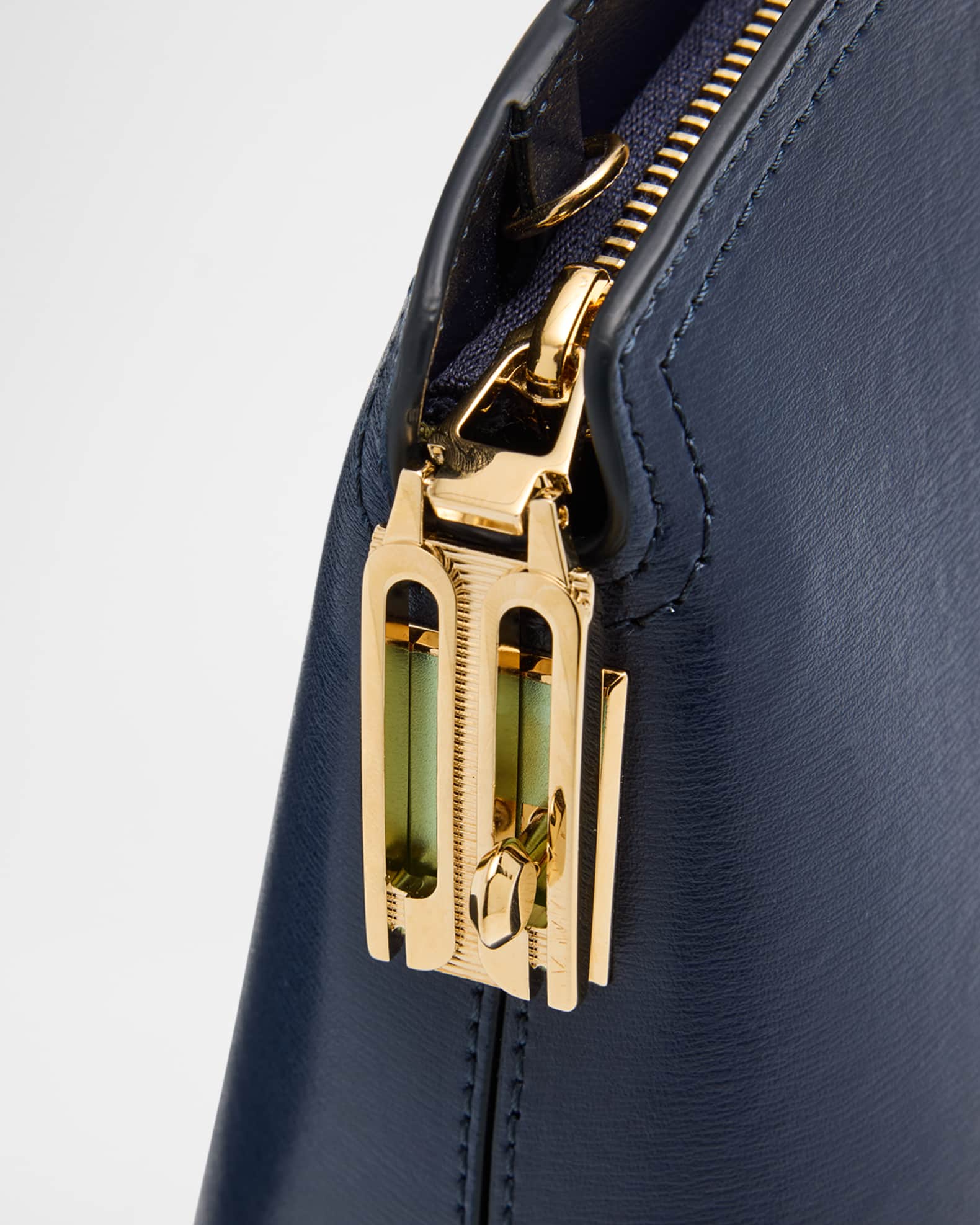 Victoria Beckham The Victoria Zip Leather Crossbody Bag | Neiman Marcus