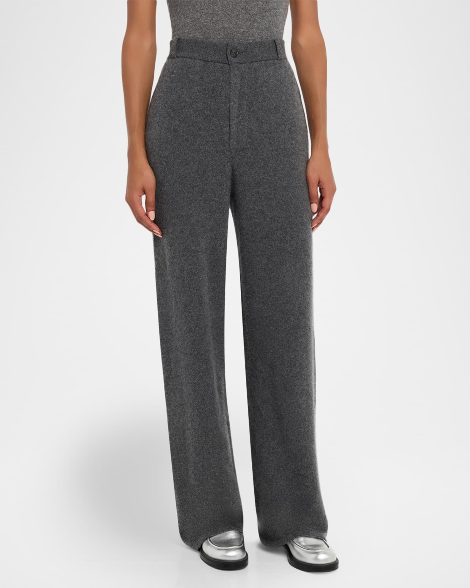 Guest in Residence Tailored Cashmere-Blend Pants | Neiman Marcus