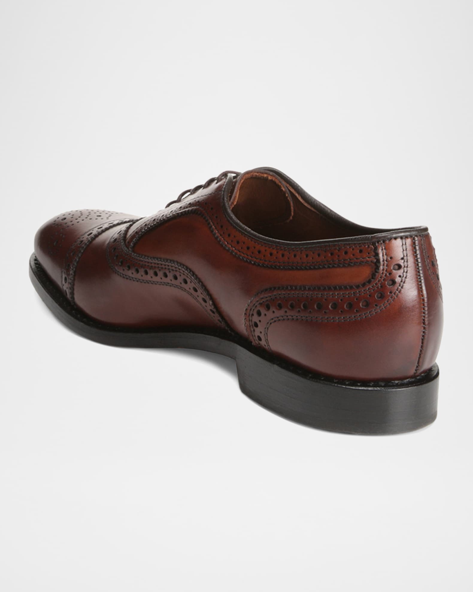 Allen Edmonds Men's Strand Leather Cap-Toe Oxfords | Neiman Marcus