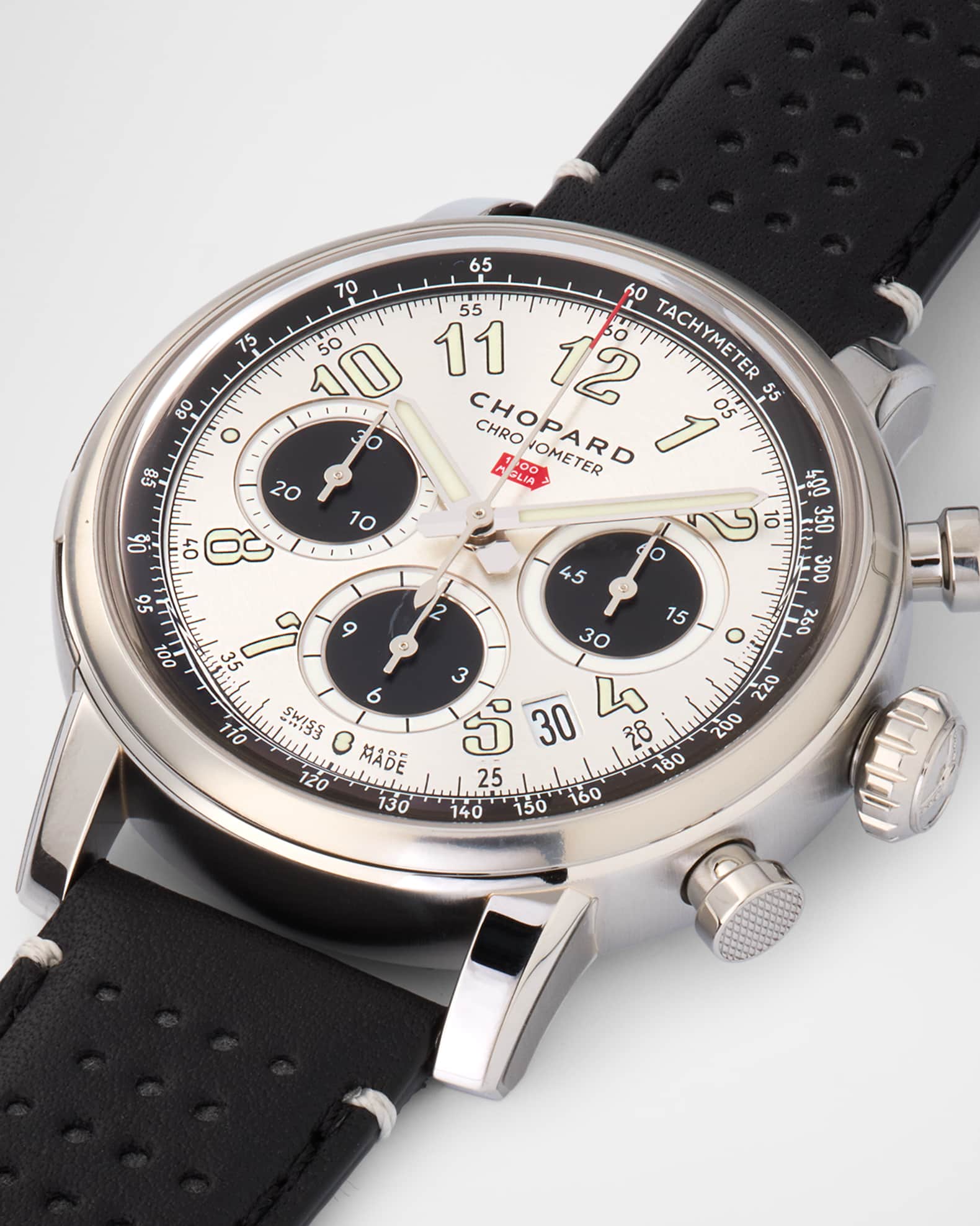 Chopard 40.5mm Classic Chronograph Watch | Neiman Marcus