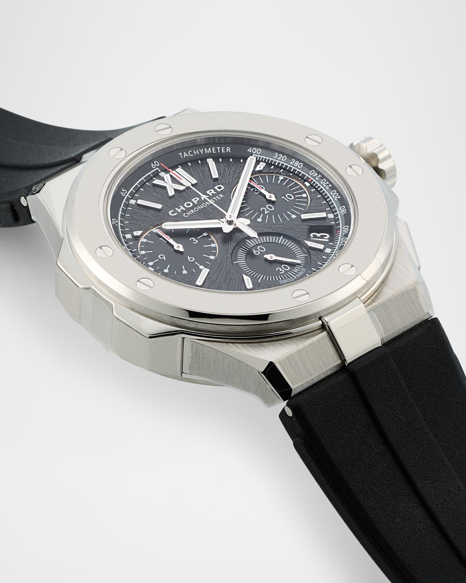 Chopard Alpine Eagle 44mm XL Chrono Stainless Steel Watch | Neiman Marcus