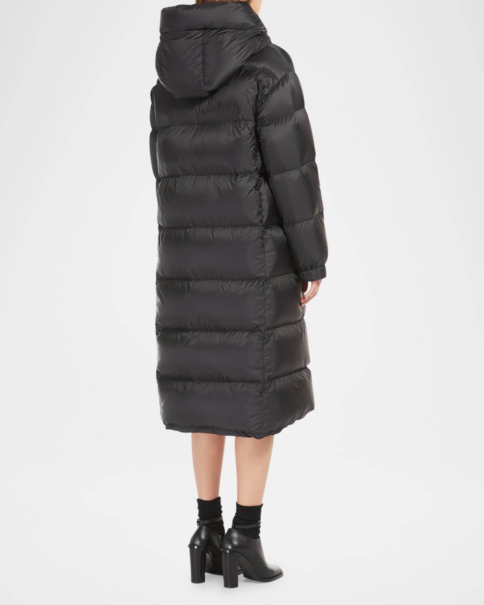 Max Mara Seipa Hooded Drawcord Puffer Coat | Neiman Marcus