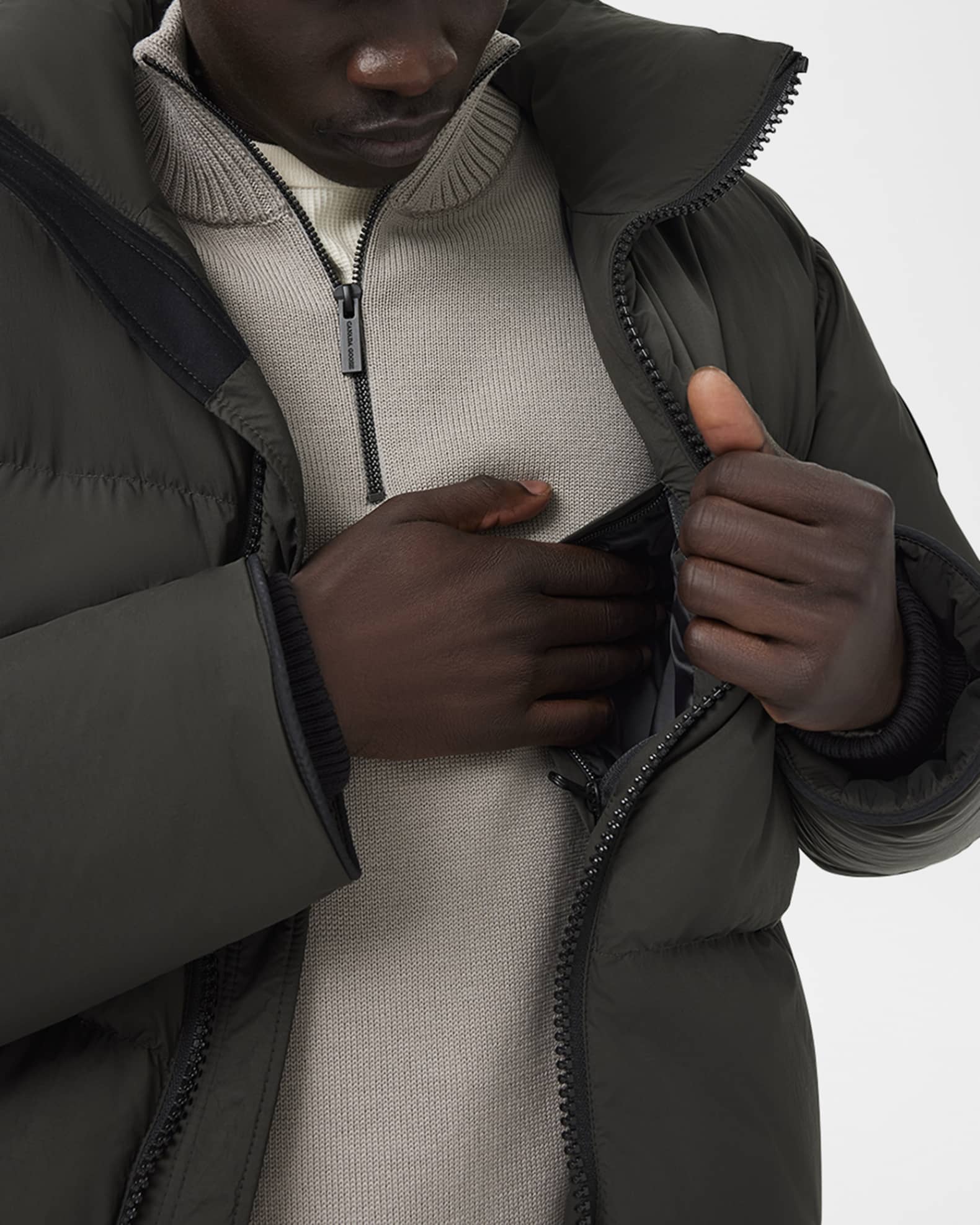 Canada Goose Men's Lawrence Puffer Jacket | Neiman Marcus