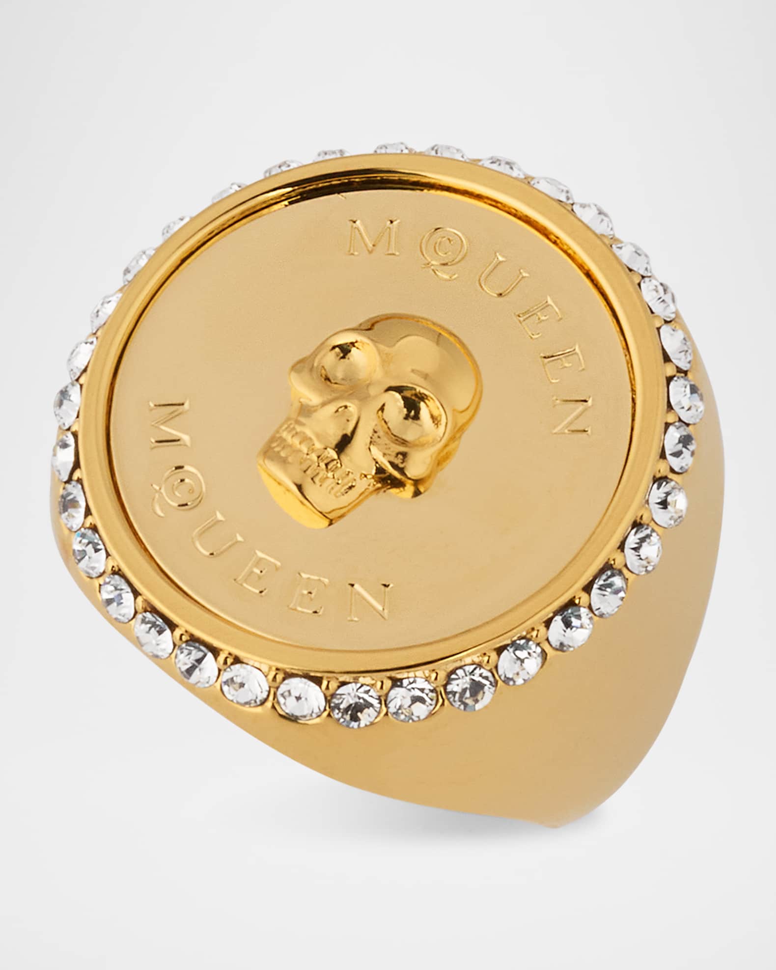 McQueen Sovereign Skull Ring | Neiman Marcus