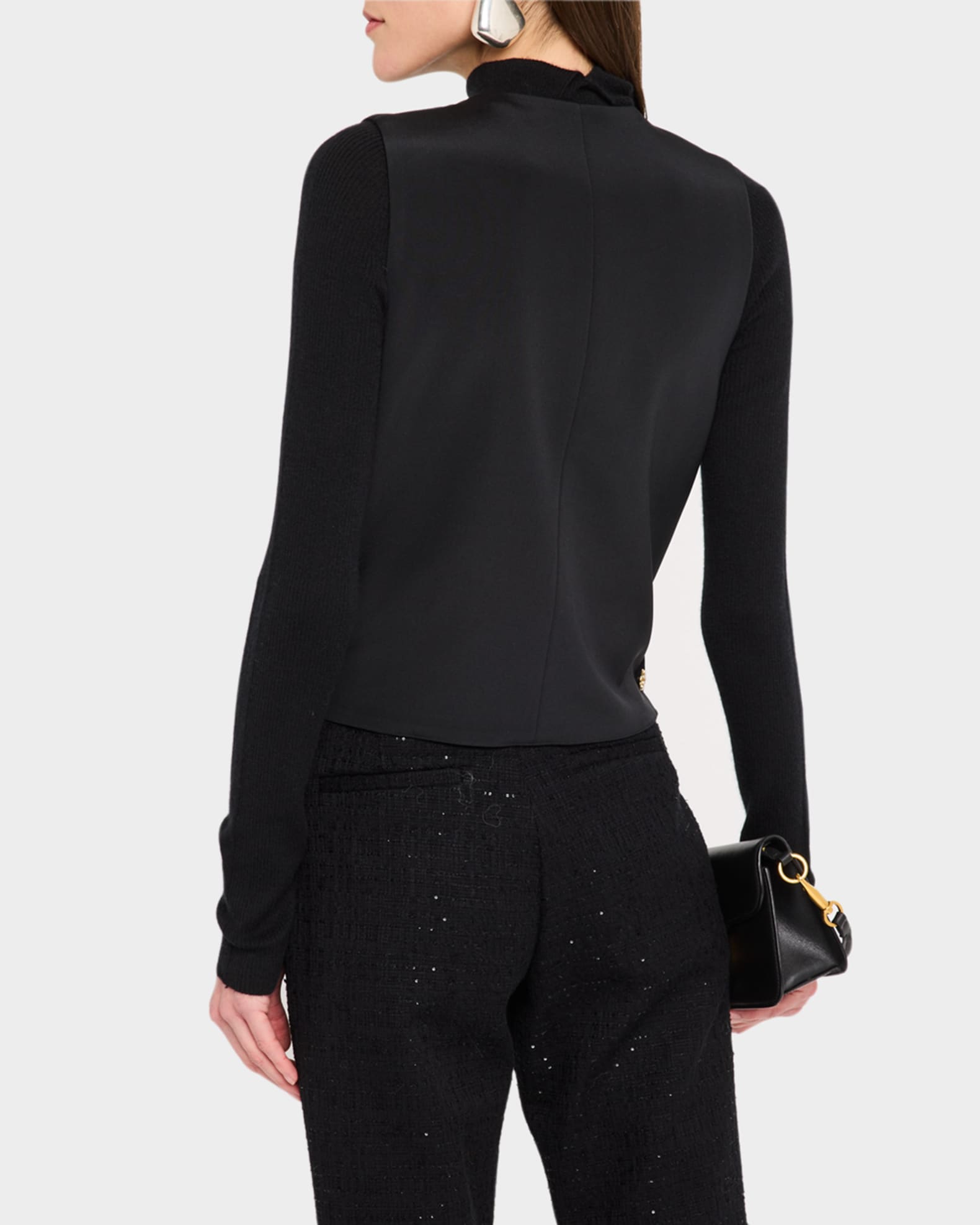 Libertine Novelty Button Luxe Double-Breasted Waistcoat | Neiman Marcus