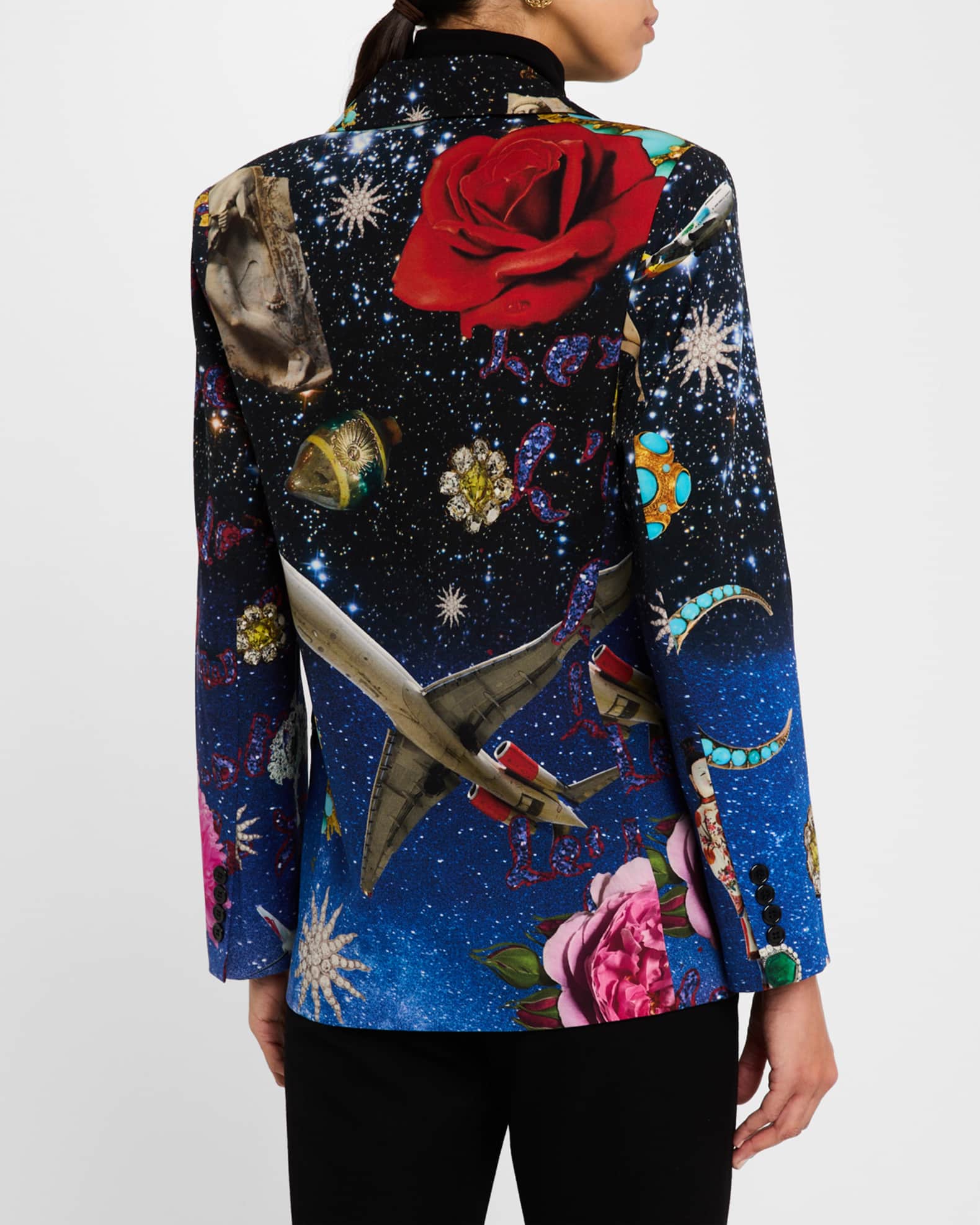 Libertine Starry Night Redux Double-Breasted Jacket | Neiman Marcus