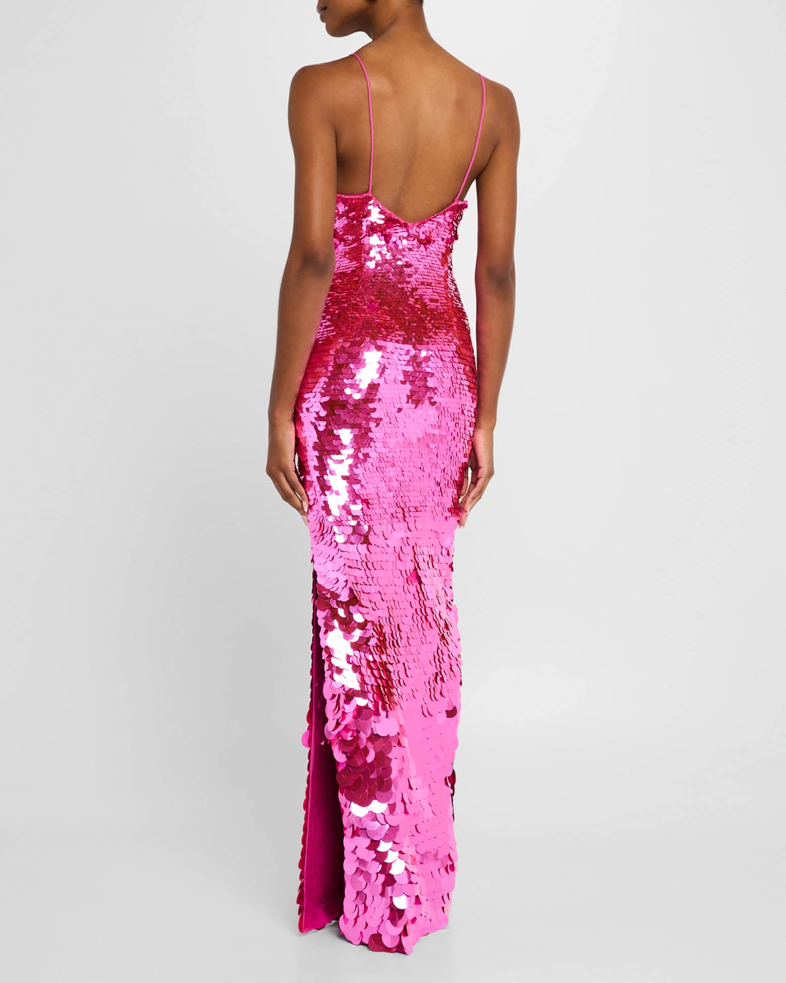 LoveShackFancy Kaylen Sequined Maxi Dress | Neiman Marcus