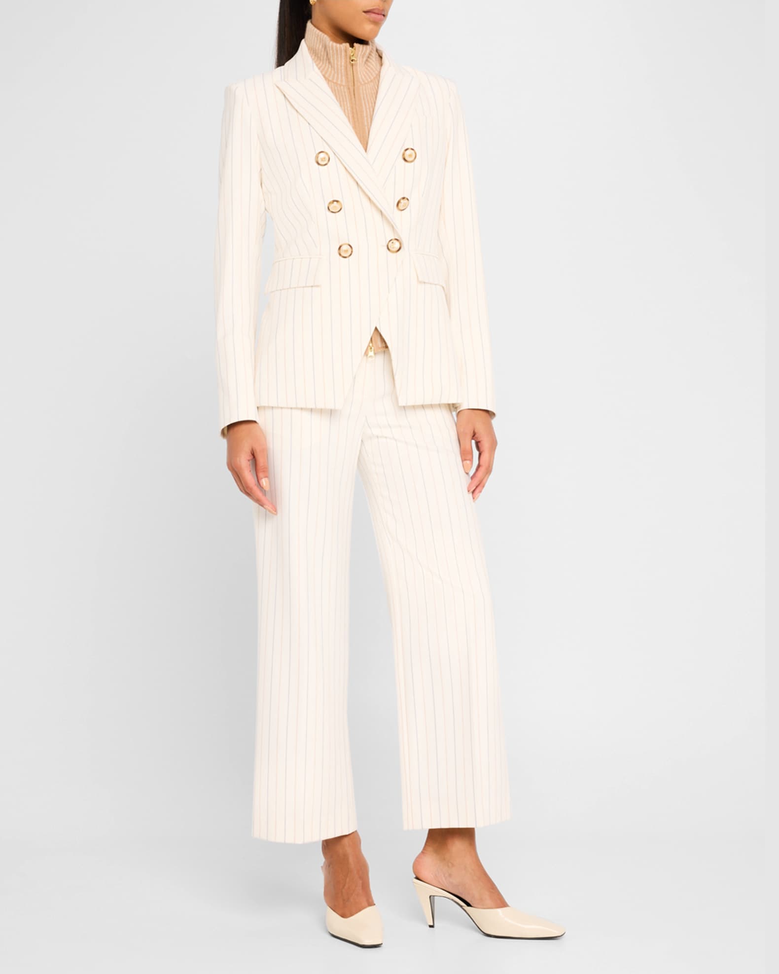 Veronica Beard Tripp Knit Dickey | Neiman Marcus