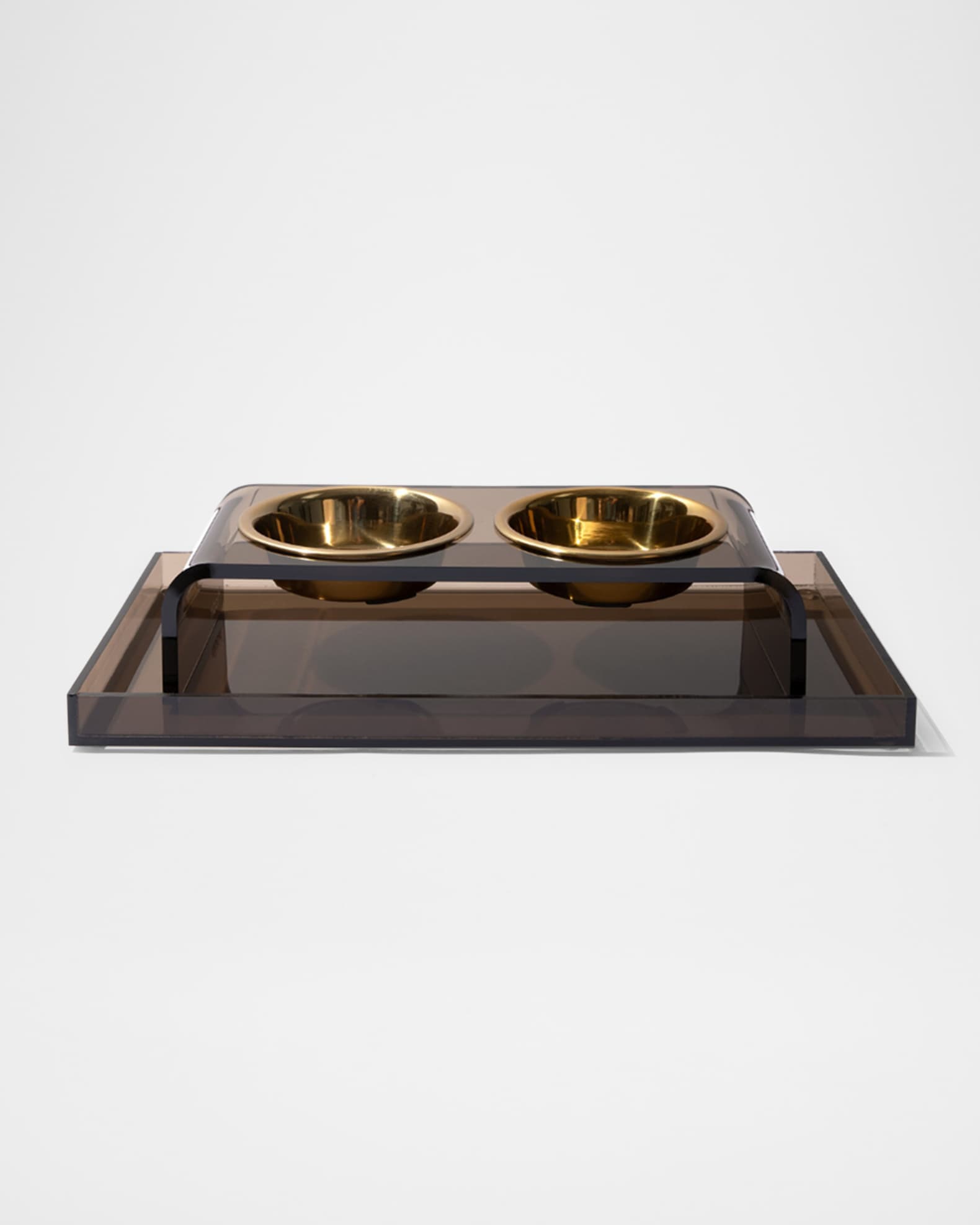 Bronze Overflow Feeder Tray Collection | Neiman Marcus