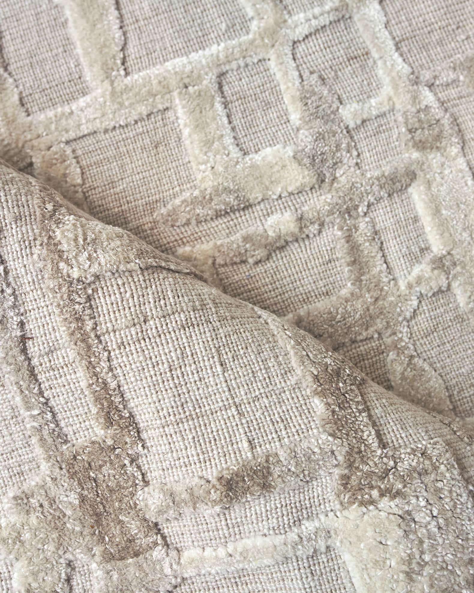 Vista Hand-Loomed Beige Rug | Neiman Marcus