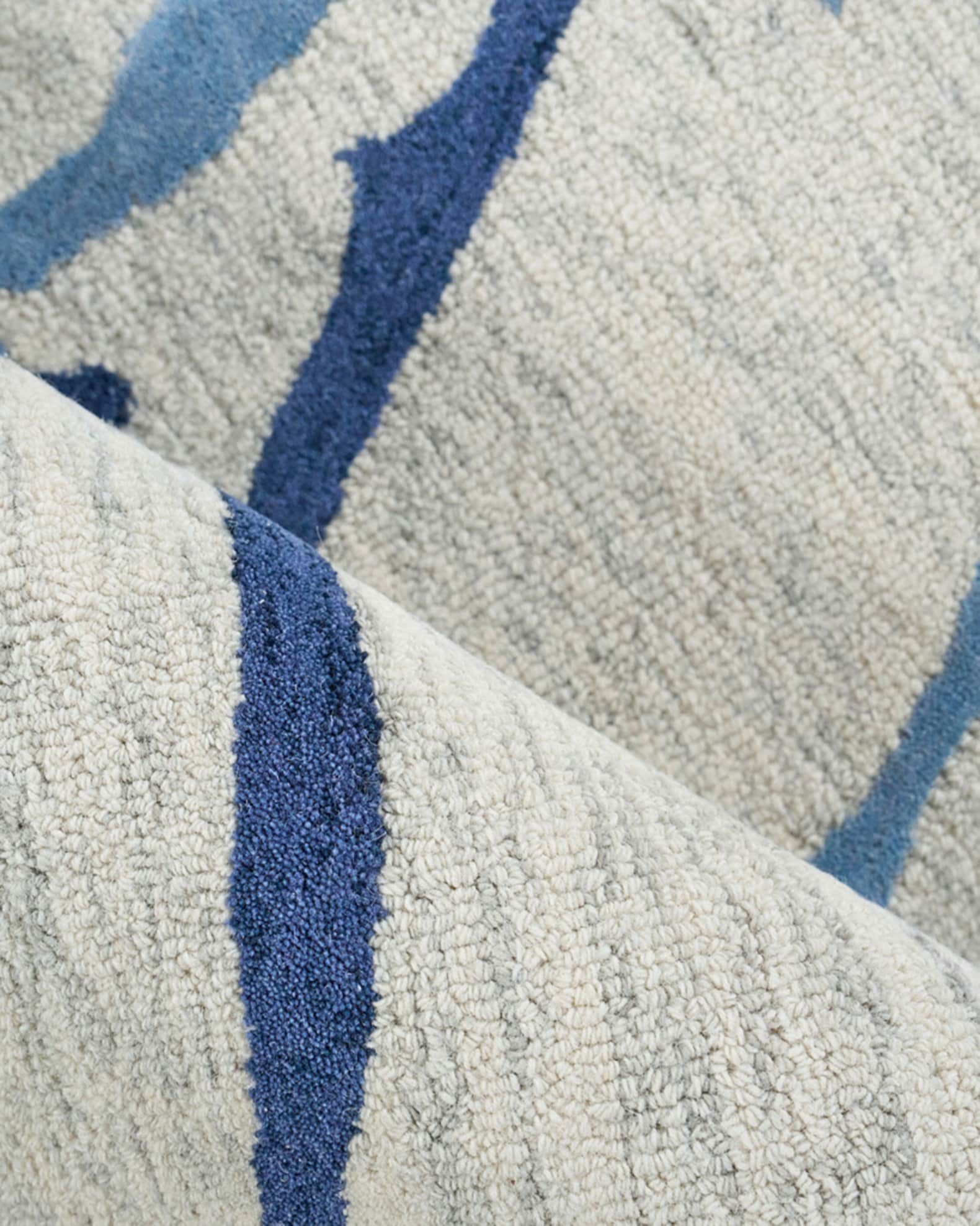 Mystic Hand-Tufted Navy Rug | Neiman Marcus