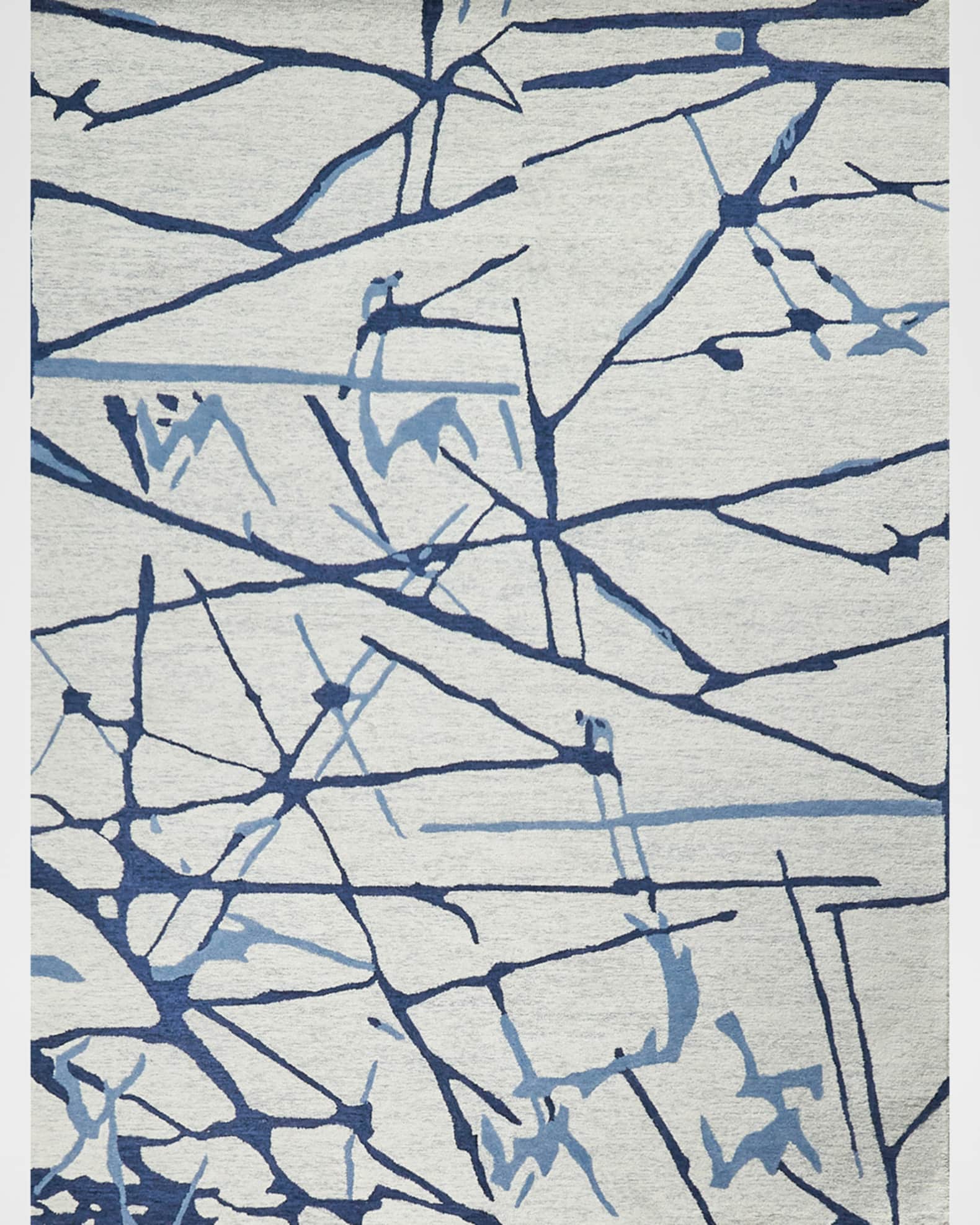 Mystic Hand-Tufted Navy Rug | Neiman Marcus