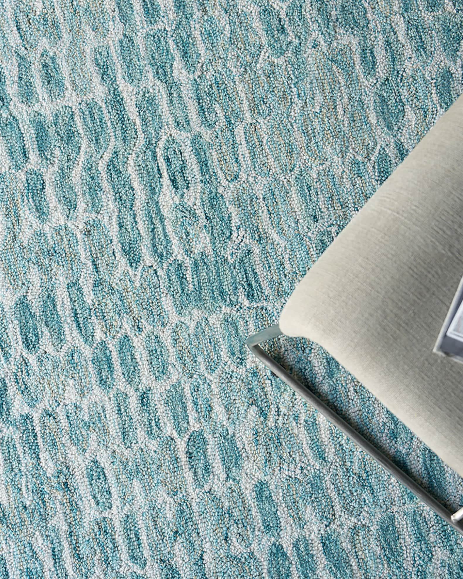 Exquisite Rugs Ink Blot Hand-Tufted Rug, 8' x 10' | Neiman Marcus