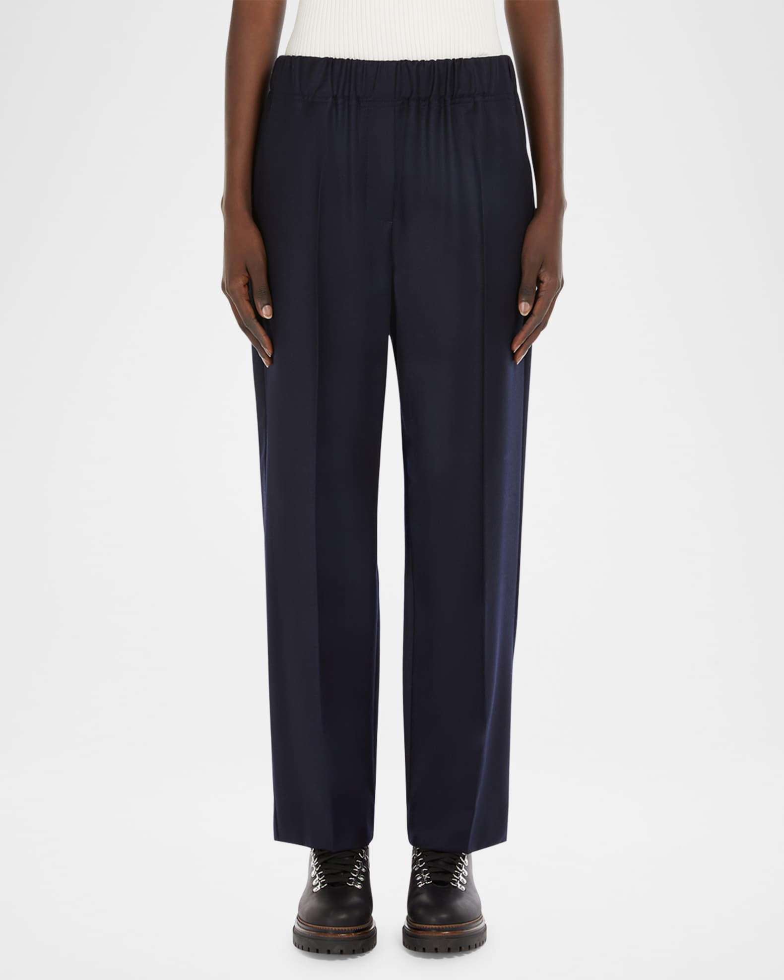Weekend Max Mara Hateley Wool Pants | Neiman Marcus