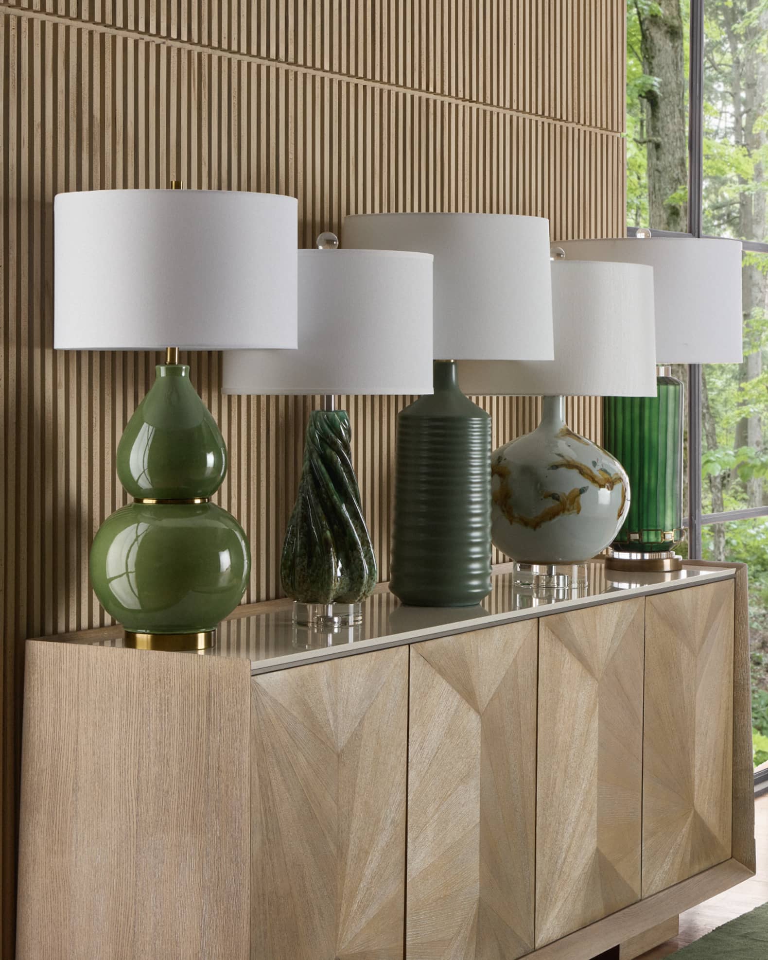 Gourd 31" Table Lamp | Neiman Marcus