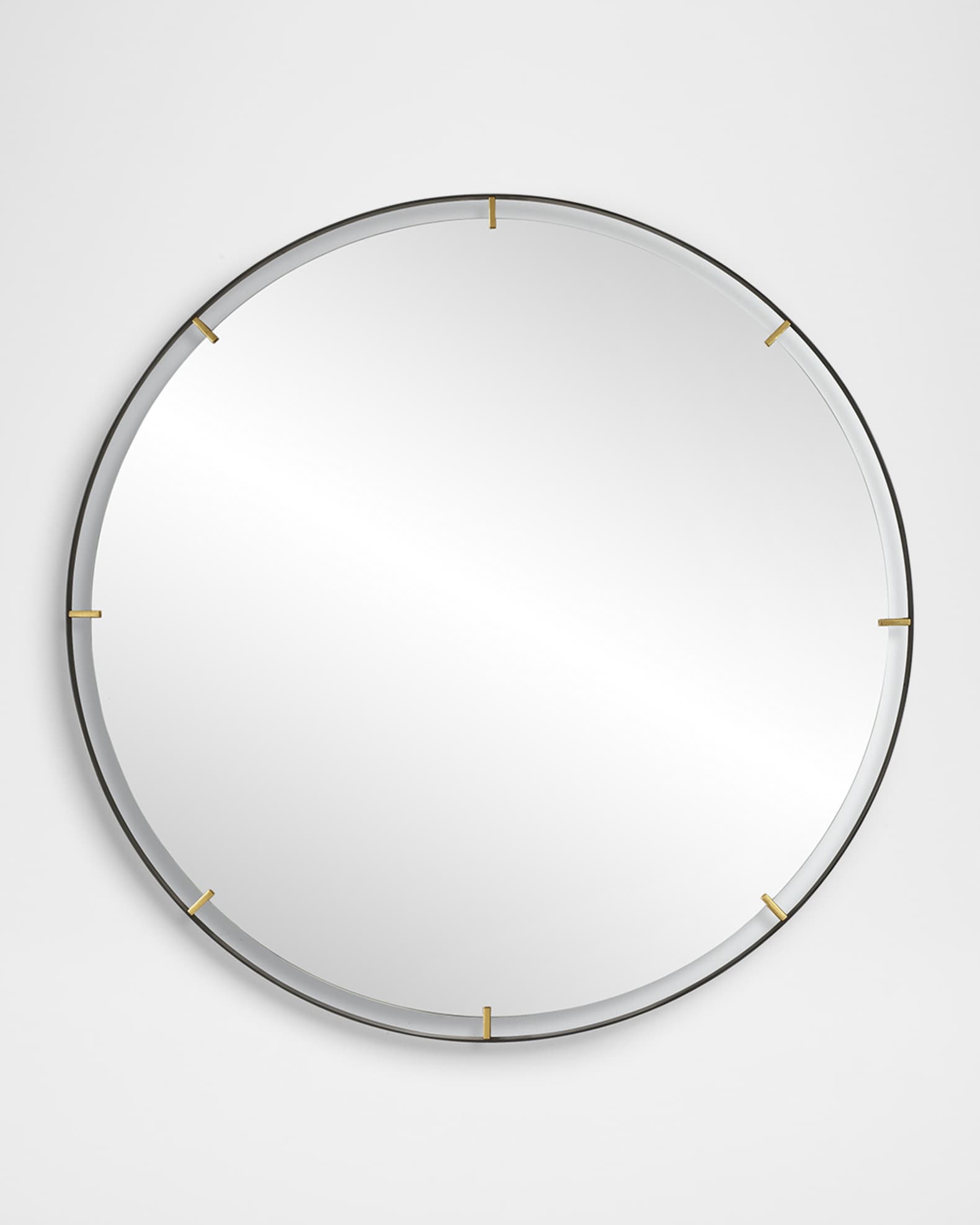 Grand Pendulum Round Mirror | Neiman Marcus