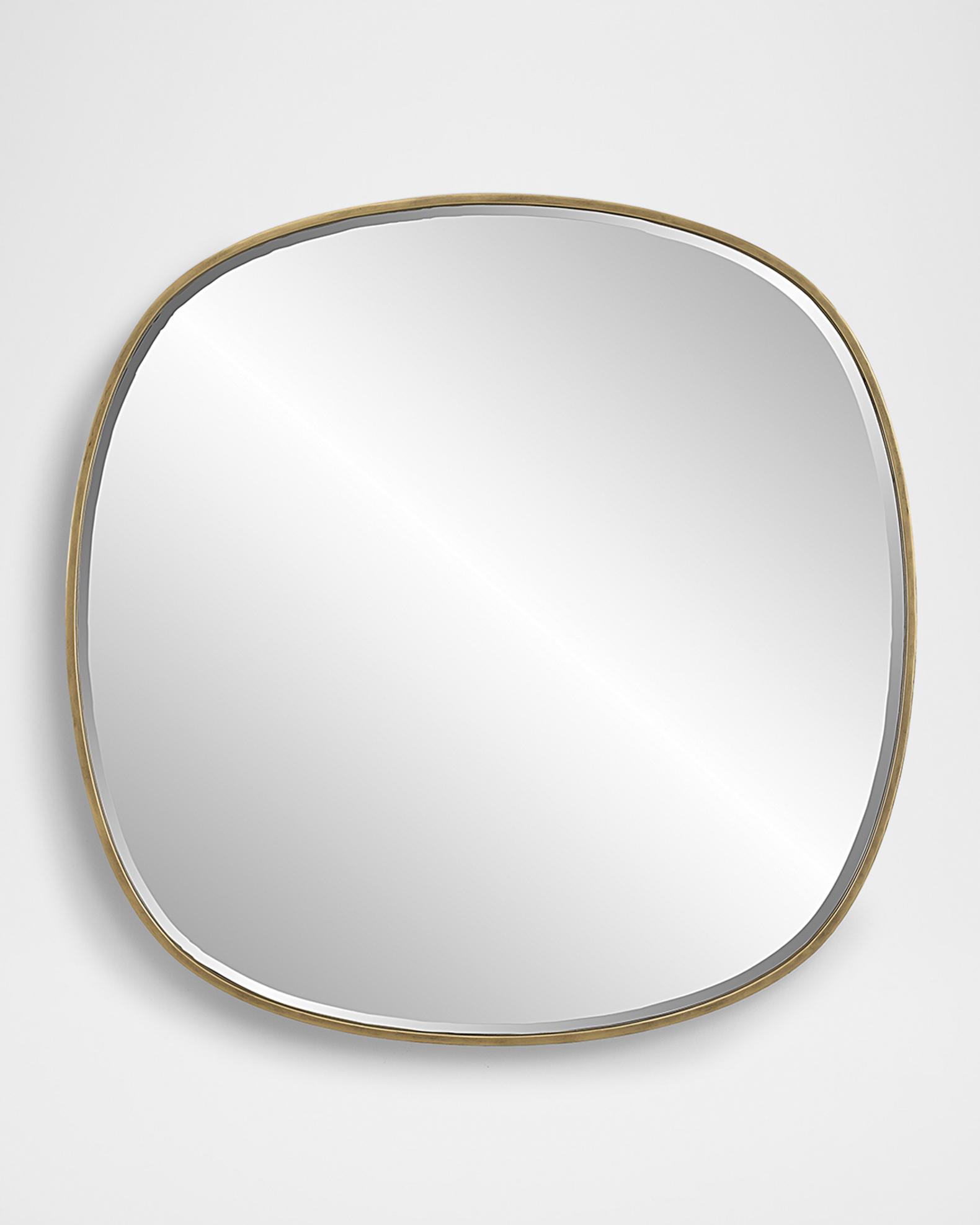 Webster Updated Round Mirror | Neiman Marcus