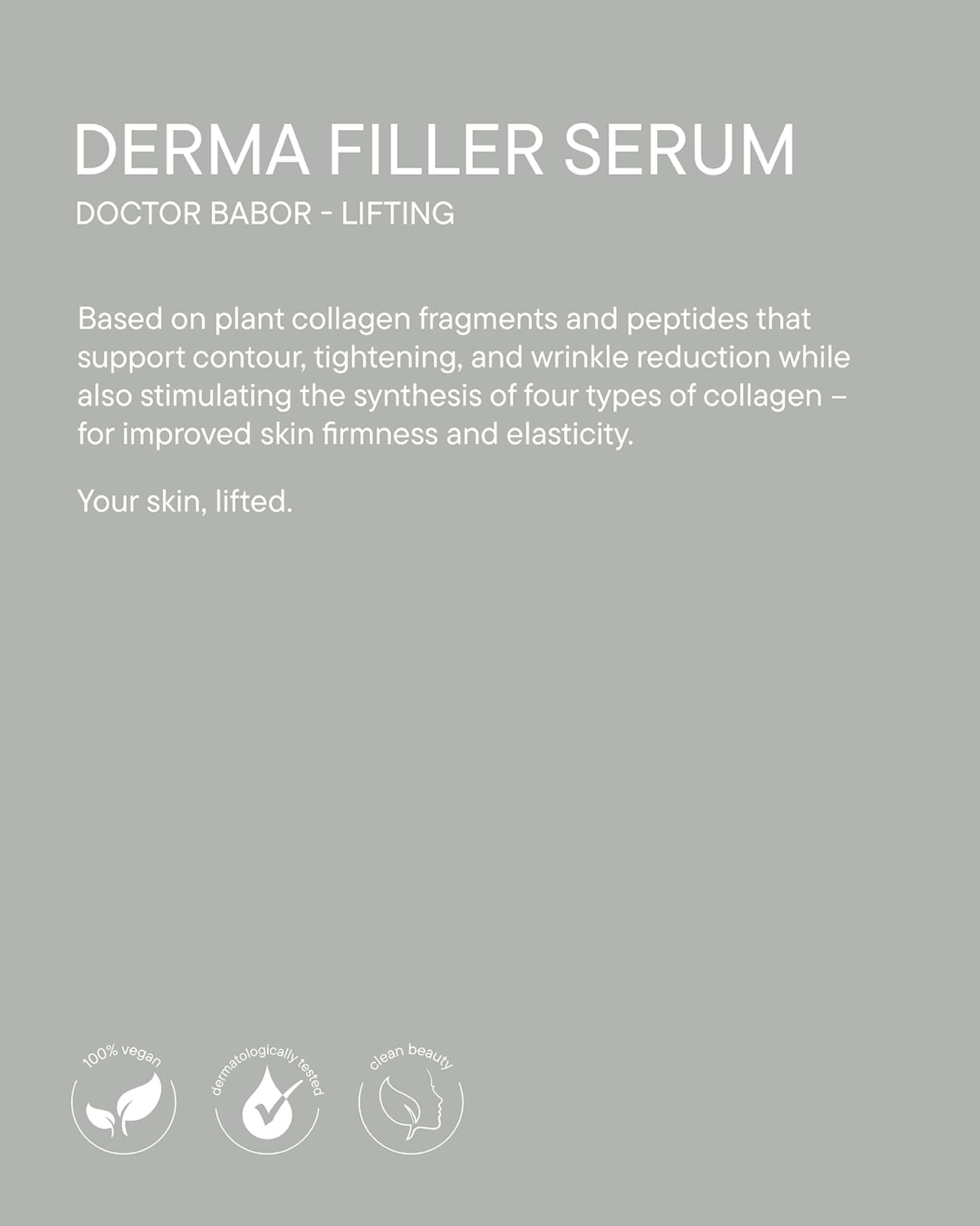 BABOR Derma Filler Serum, 1 oz. | Neiman Marcus