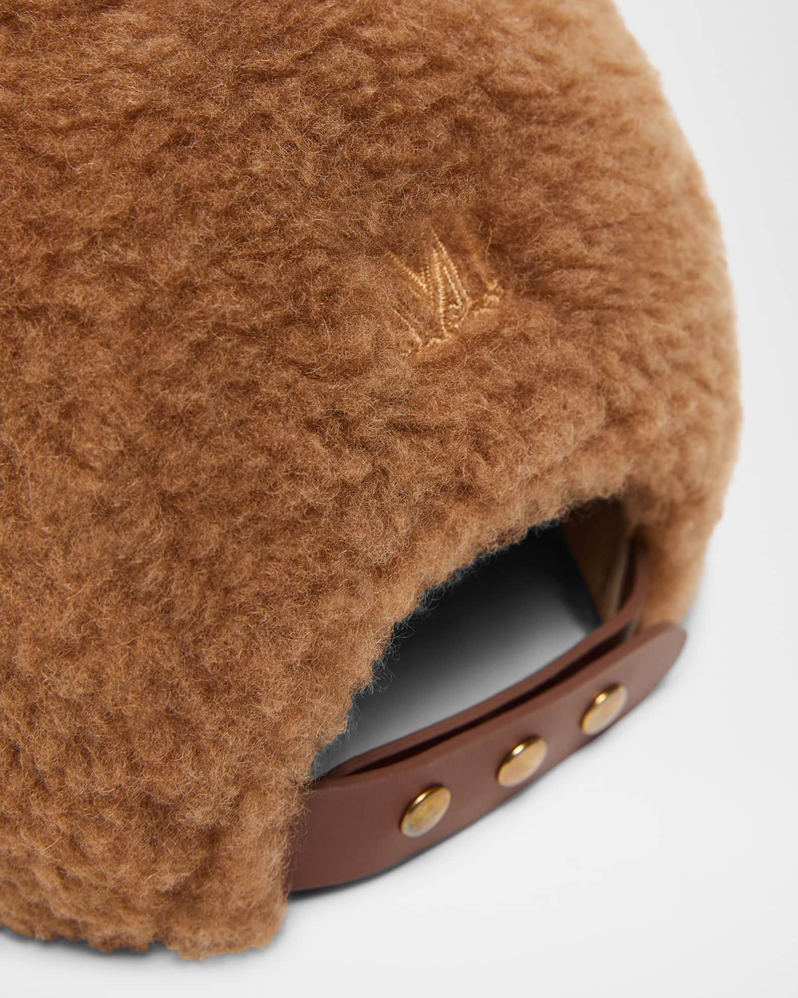 Max Mara Edit Wool Blend Baseball Cap | Neiman Marcus