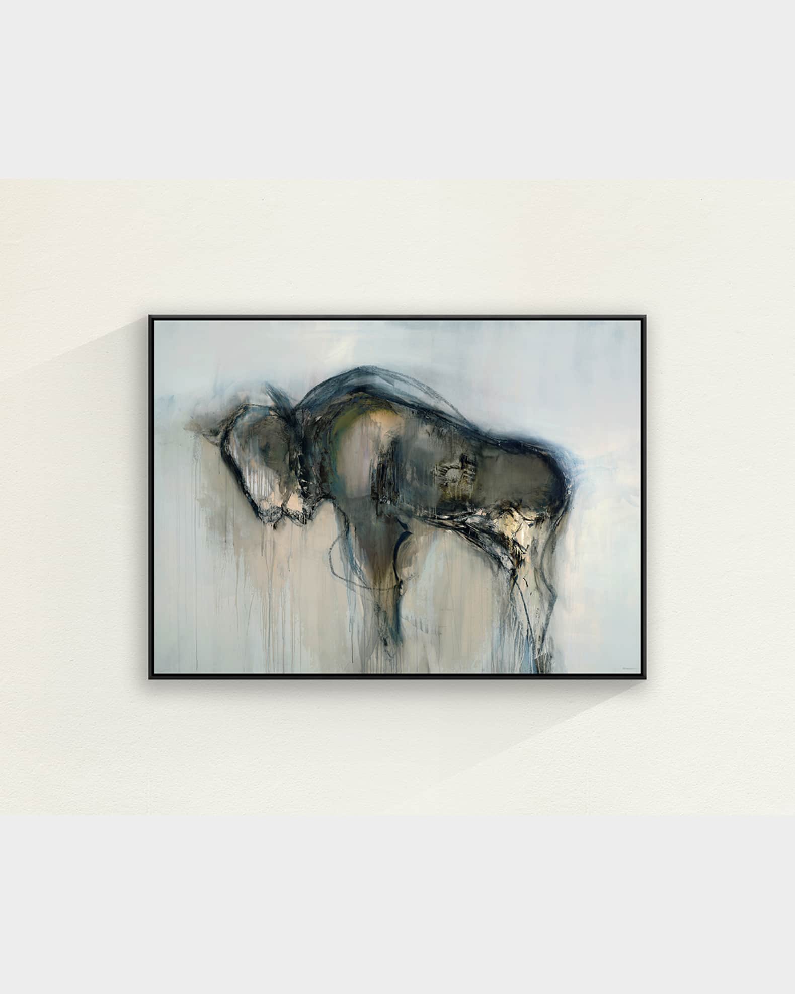 "Blue Buffalo" Wall Art Collection by Sarah Stockstill | Neiman Marcus