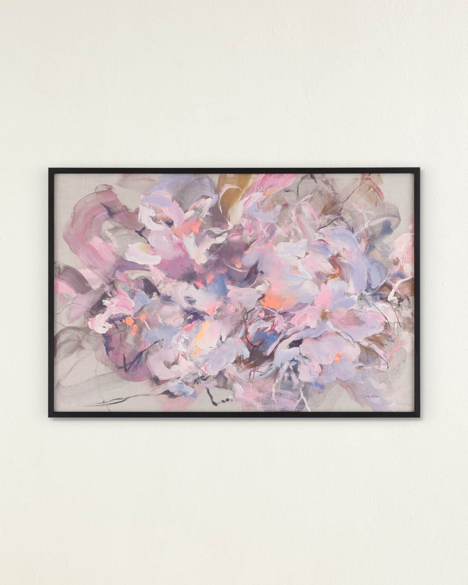 John-Richard Collection "Floral Palette II" Original Painting by Teng ...