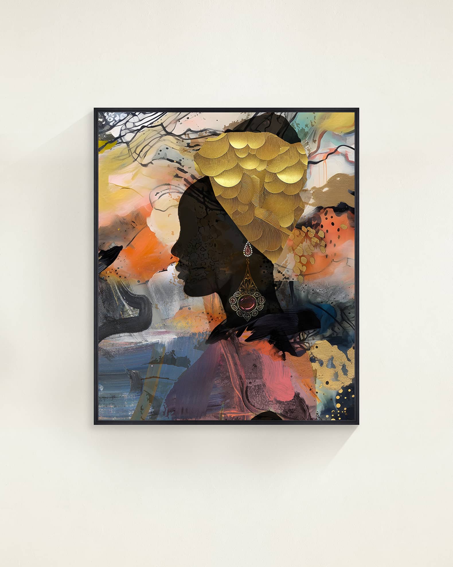 "Golden Goddess" Wall Art Collection by Nikki Chu | Neiman Marcus