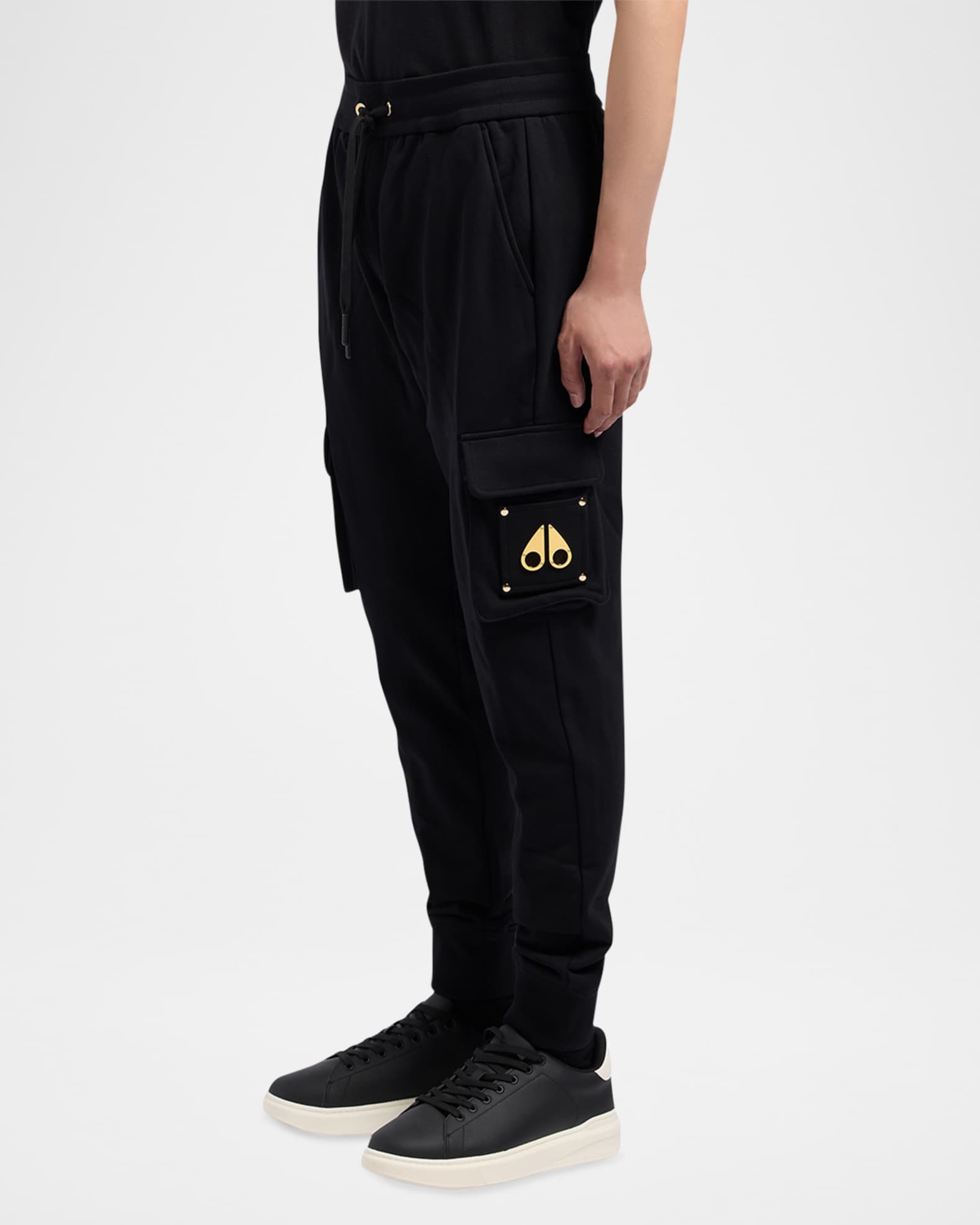 Moose Knuckles Men's Clemont Cargo Jogger Pants | Neiman Marcus