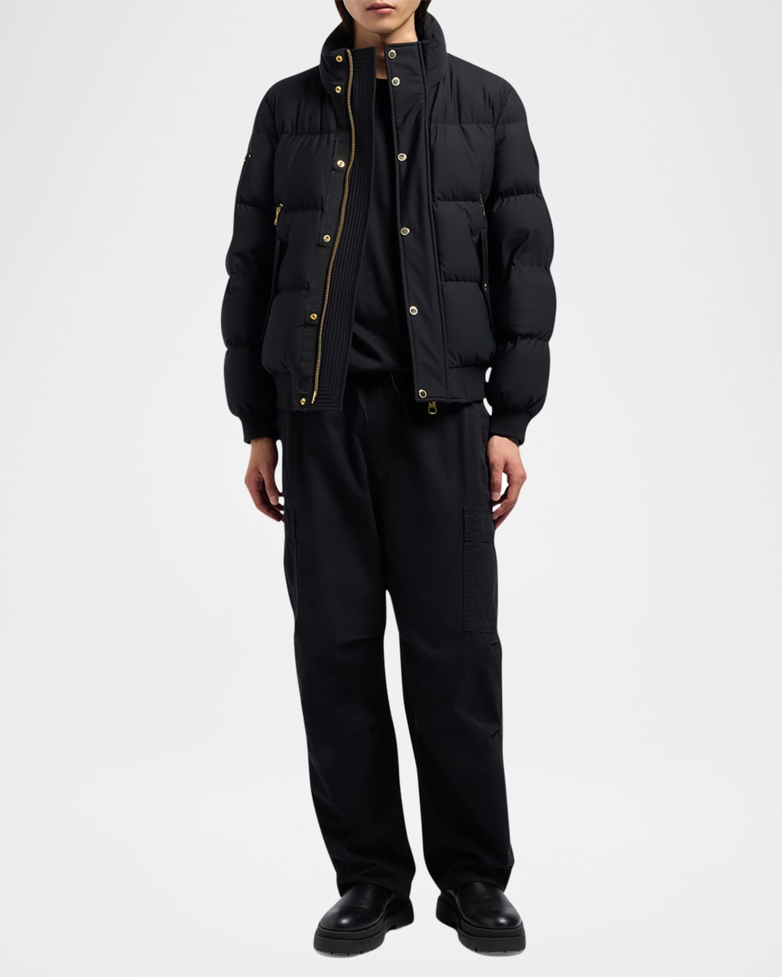 Moose Knuckles Men's High Point Puffer Jacket | Neiman Marcus