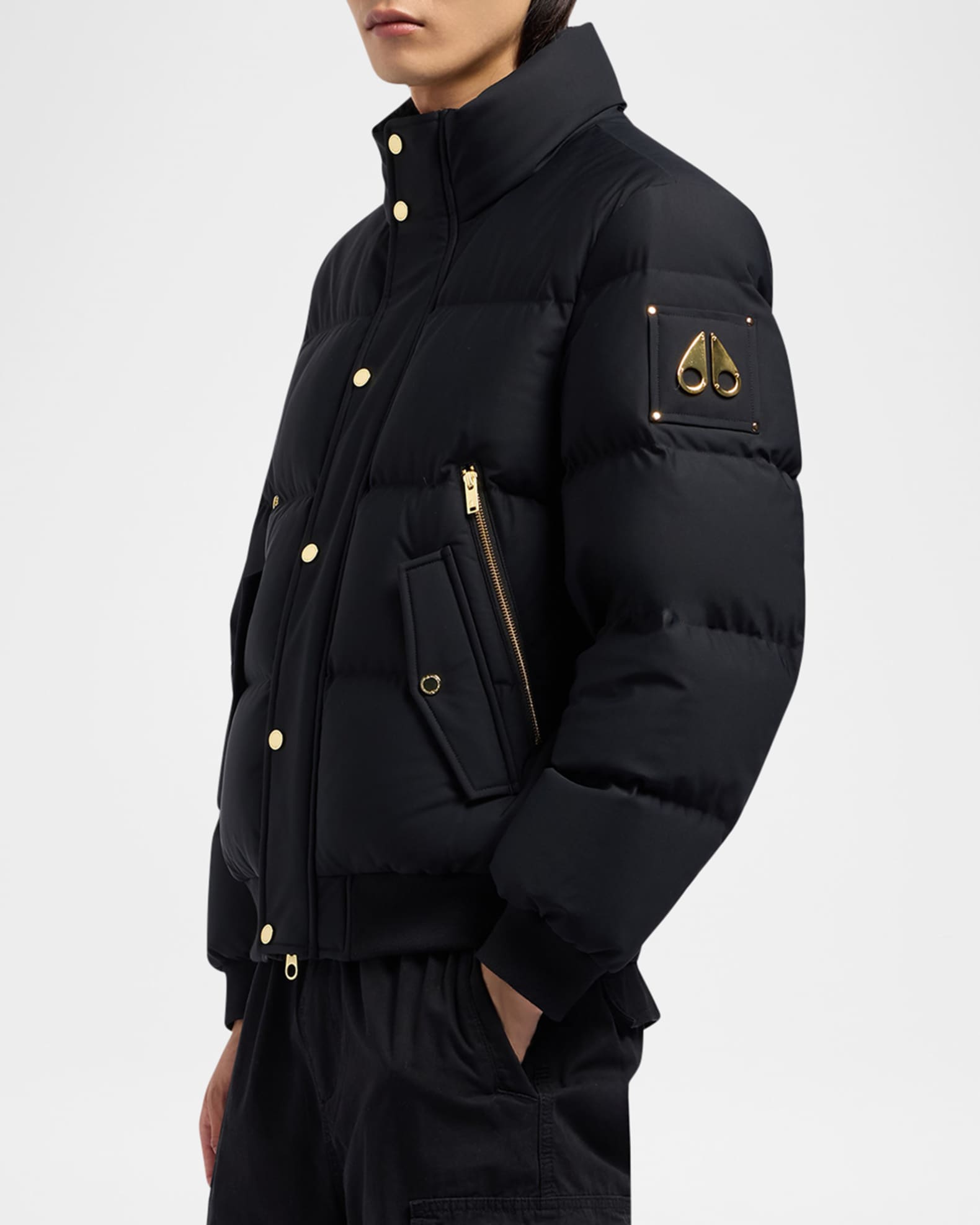 Moose Knuckles Men's High Point Puffer Jacket | Neiman Marcus