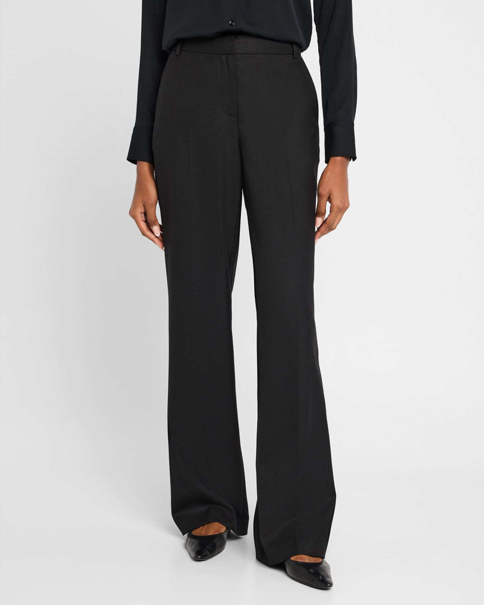 Kobi Halperin Misty Mid-Rise Straight-Leg Pants | Neiman Marcus