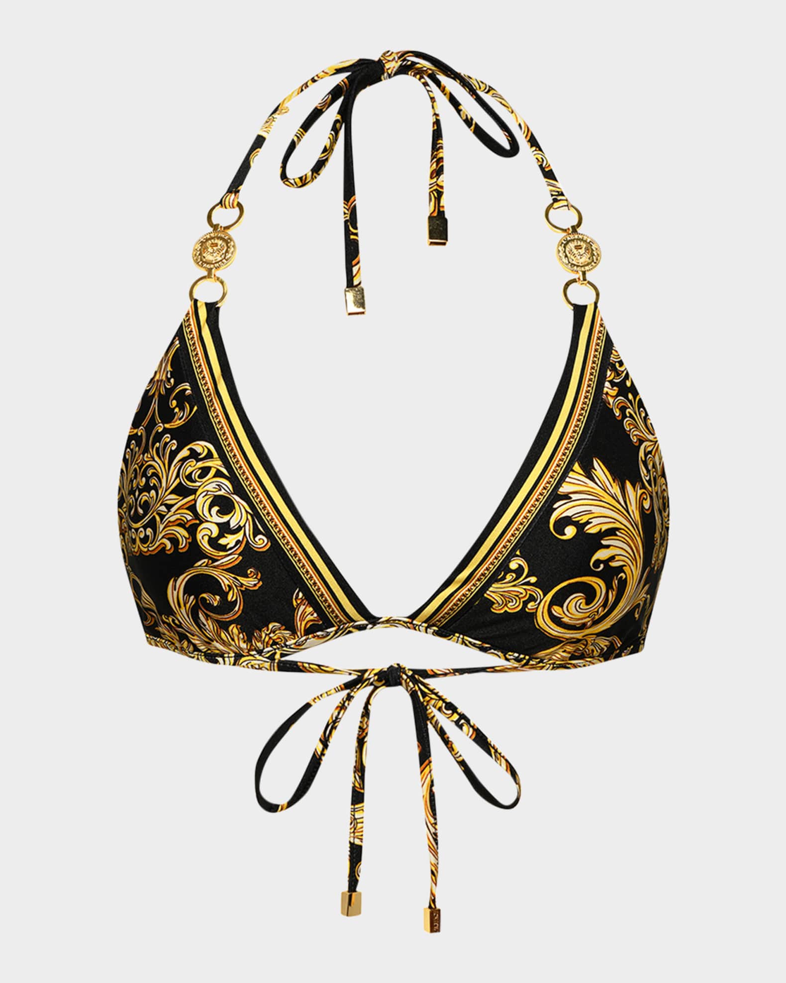 L'Agence Baroque Annabelle Triangle Bikini Top | Neiman Marcus
