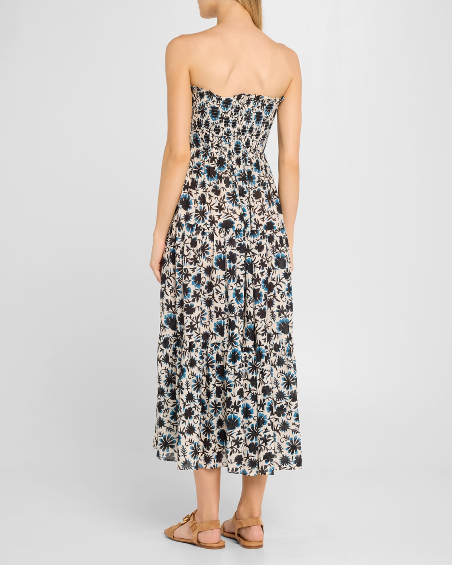 Ulla Johnson Lucca Strapless Maxi Dress | Neiman Marcus